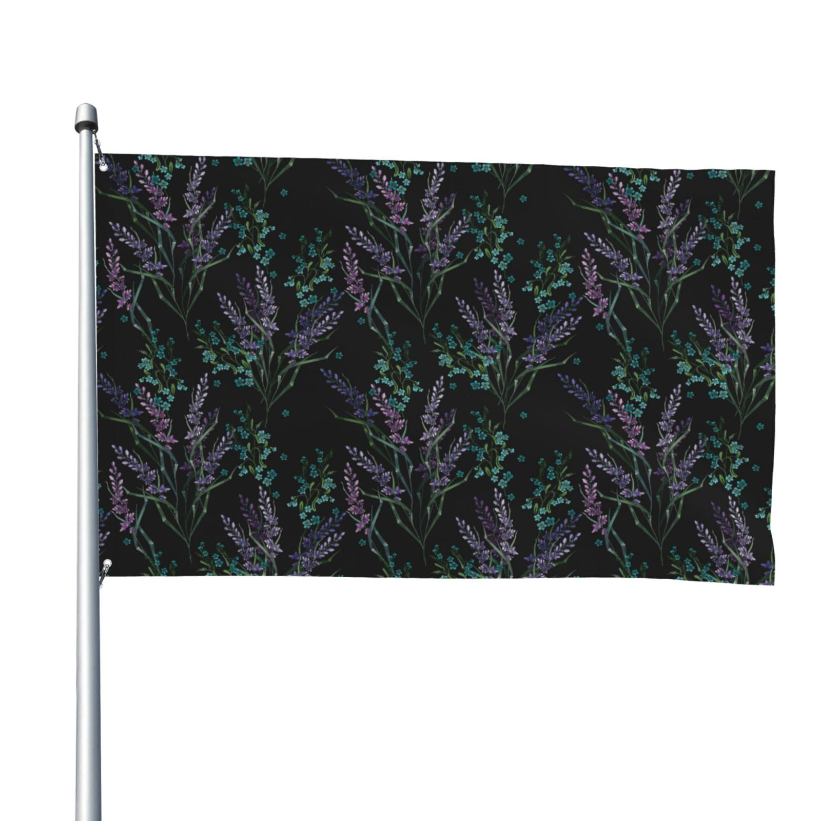 Xecao Lavender Flowers for Longest Lasting Flag, Made From Polyester ...
