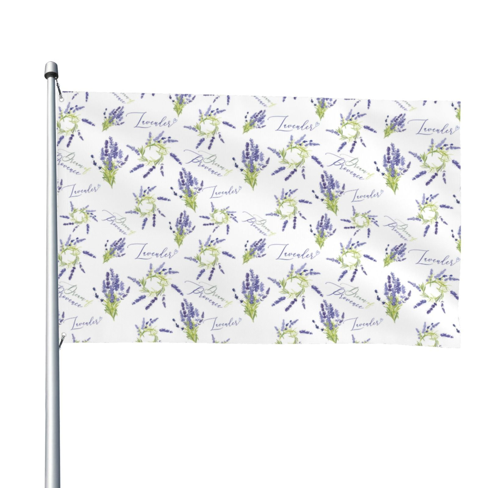 Xecao Lavender Flowers for Longest Lasting Flag, Made From Polyester ...