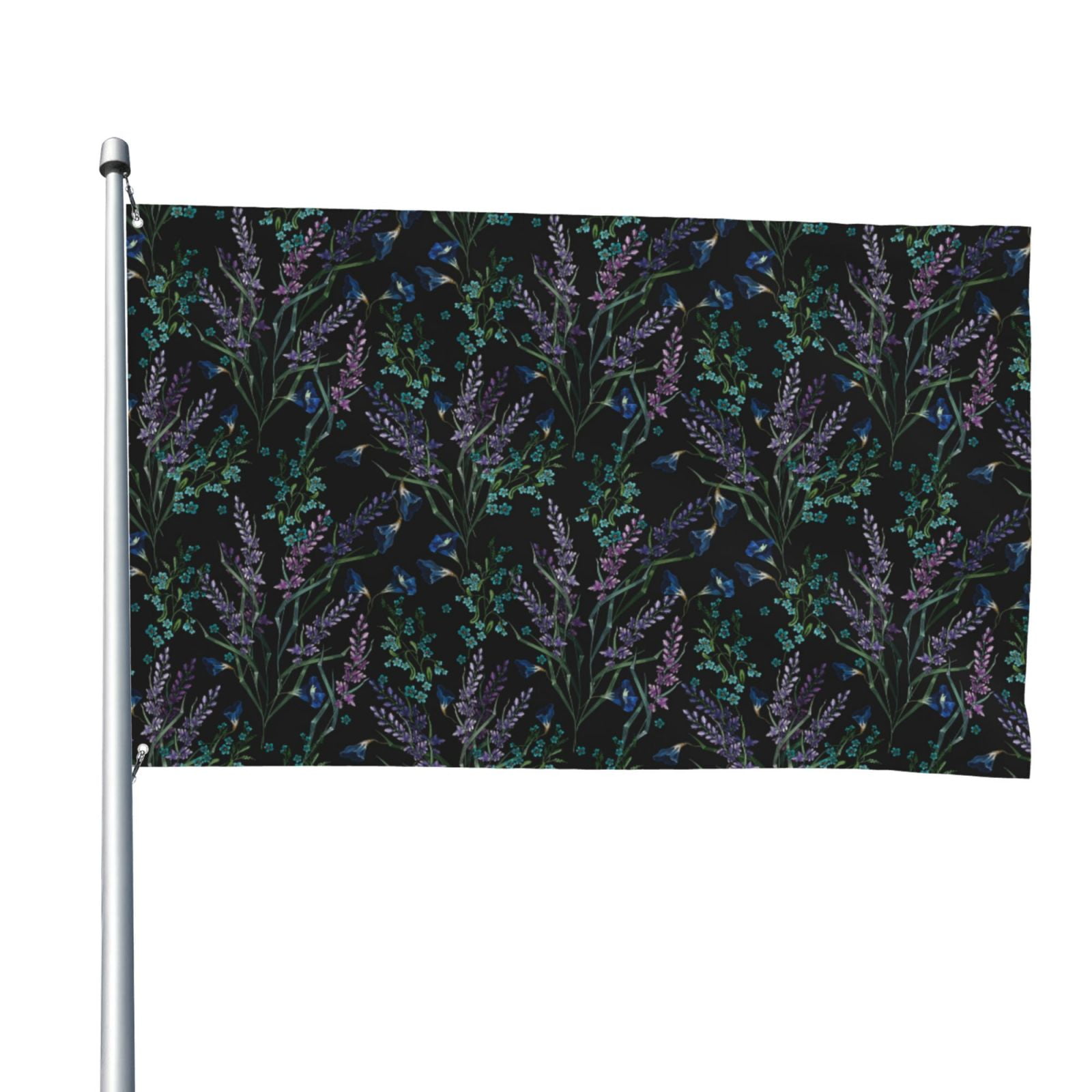 Xecao Lavender Flowers for Longest Lasting Flag, Made From Polyester ...