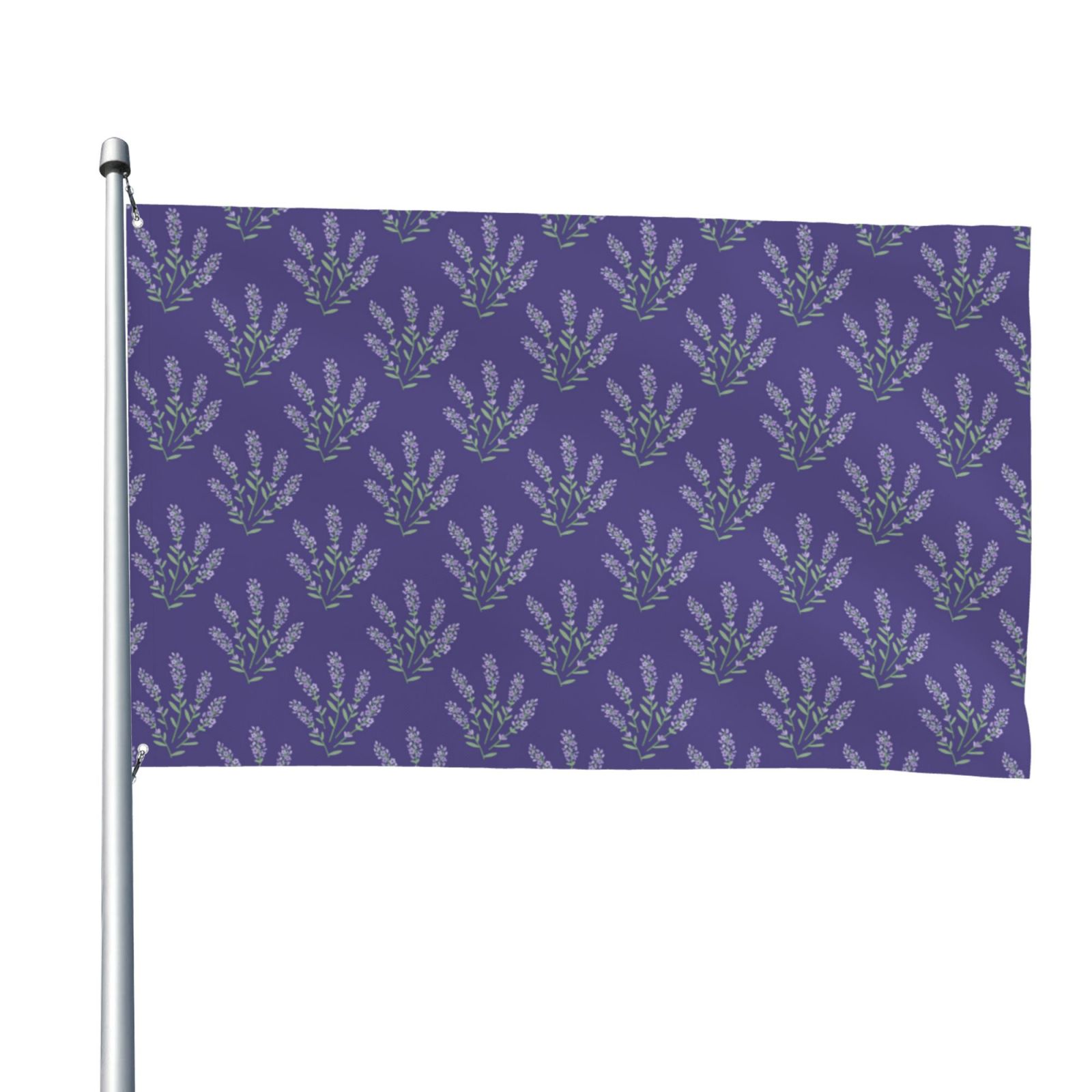 Xecao Lavender Flowers for Longest Lasting Flag, Made From Polyester ...