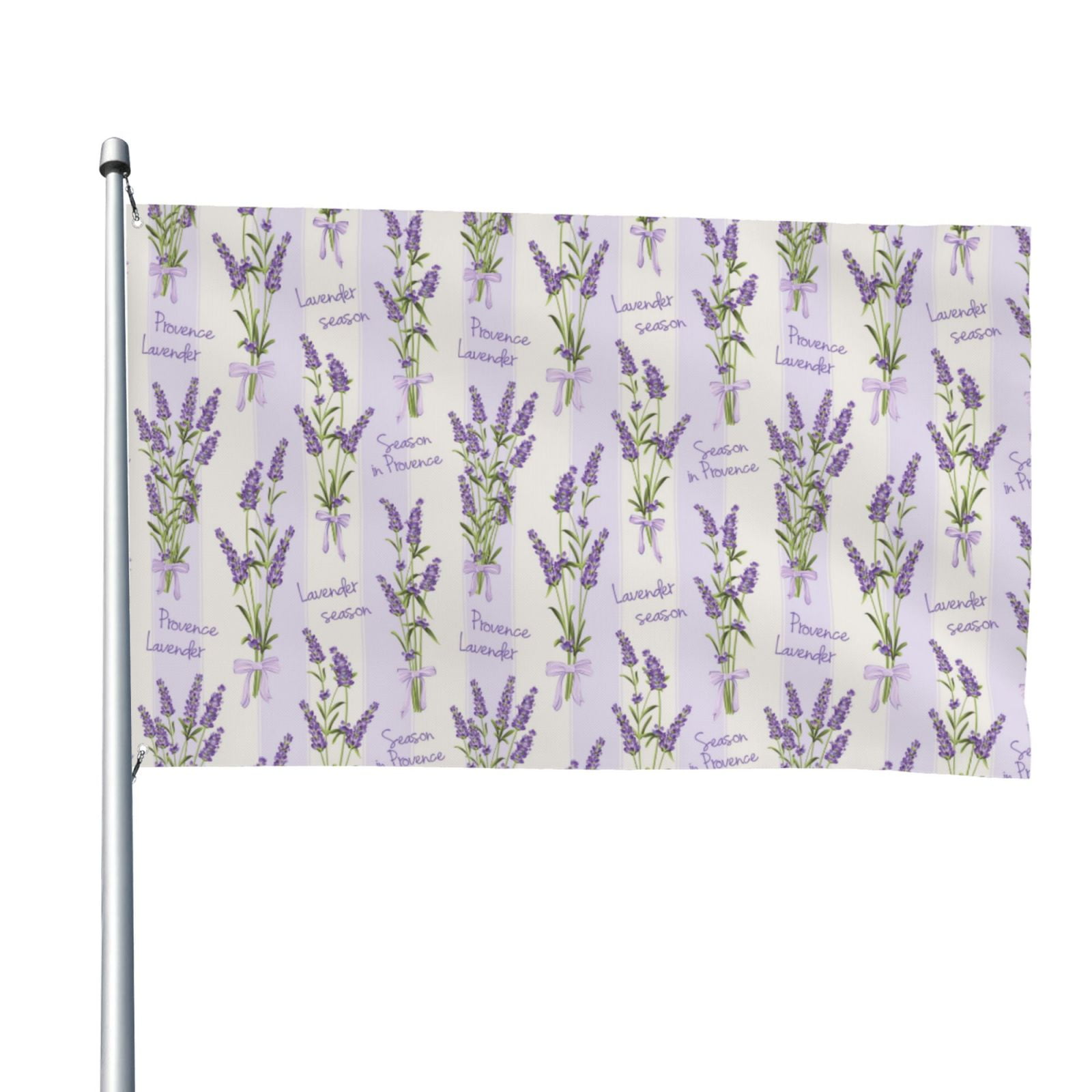 Xecao Lavender Flowers for Longest Lasting Flag, Made From Polyester ...