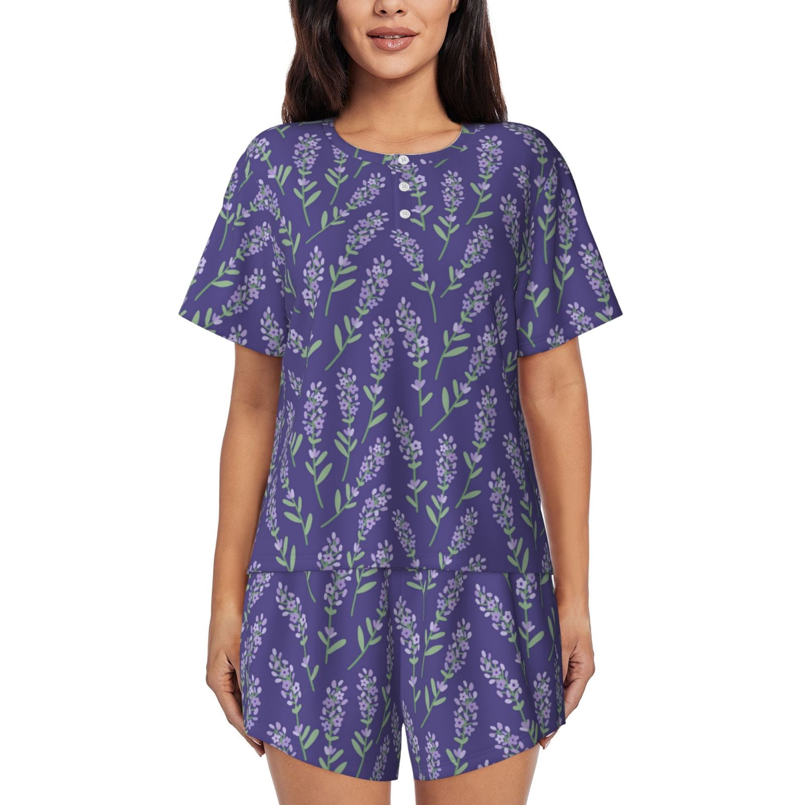 Xecao Lavender Flowers print Swimsuit for women, Summer-ready, sporty ...
