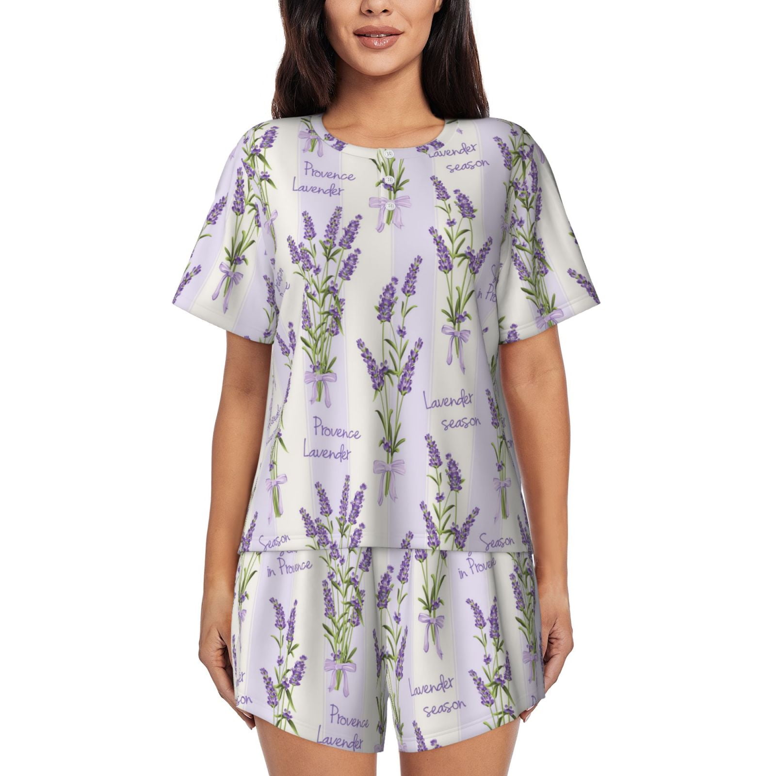 Xecao Lavender Flowers print Swimsuit for women, Summer-ready, sporty ...