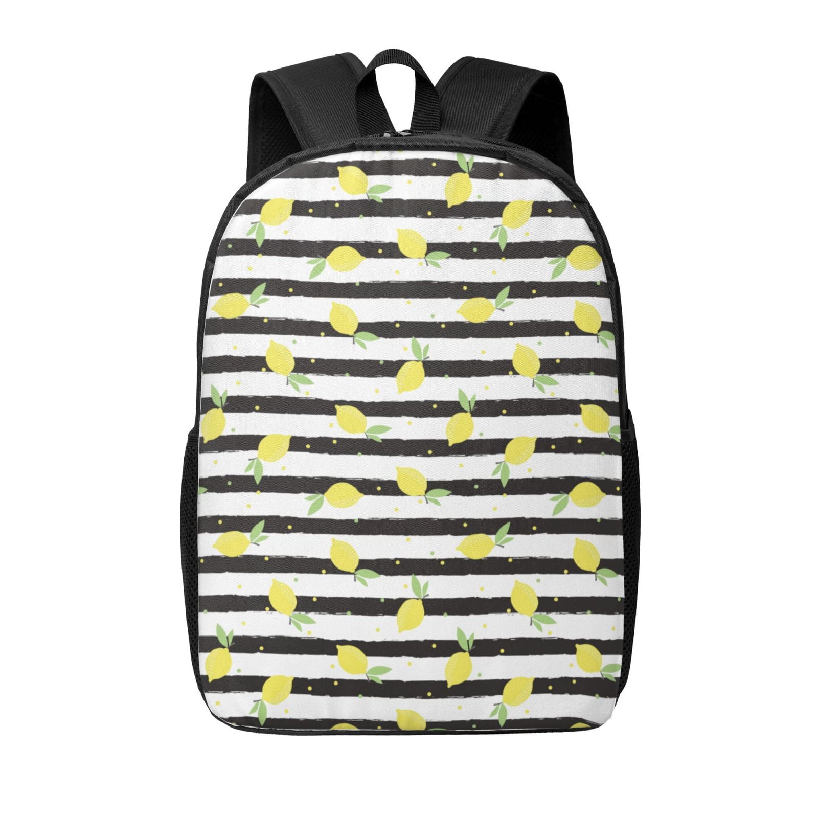 Xecao Lemon_1 print Travel Backpack, Large Computer Backpack for Men ...
