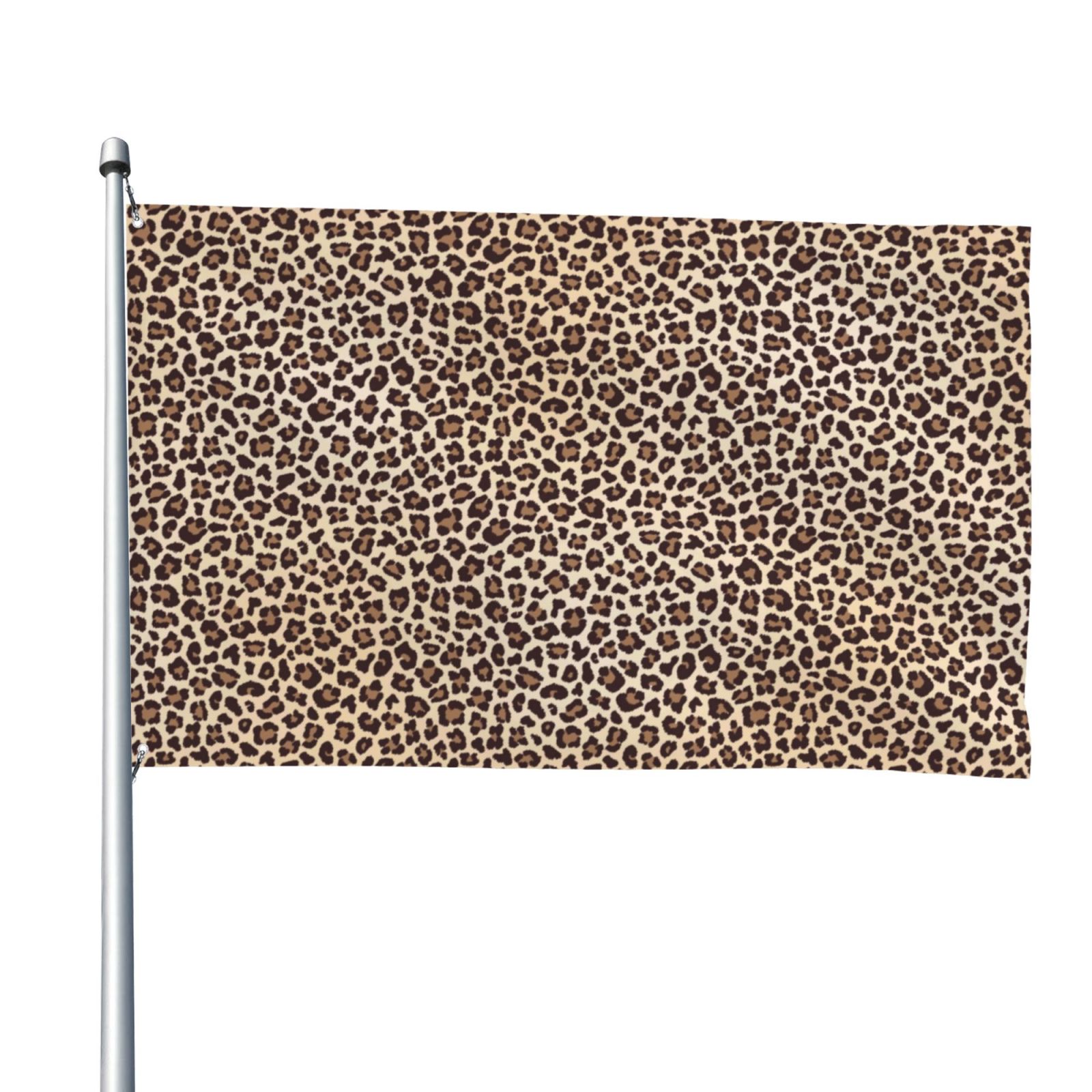 Xecao Leopard Print-2 for Longest Lasting Flag, Made From Polyester, UV ...