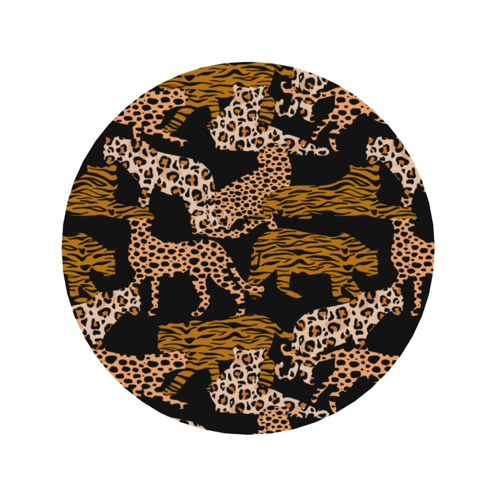 Xecao Leopard Print for Fridge Magnets - Fun Decorative Refrigerator ...