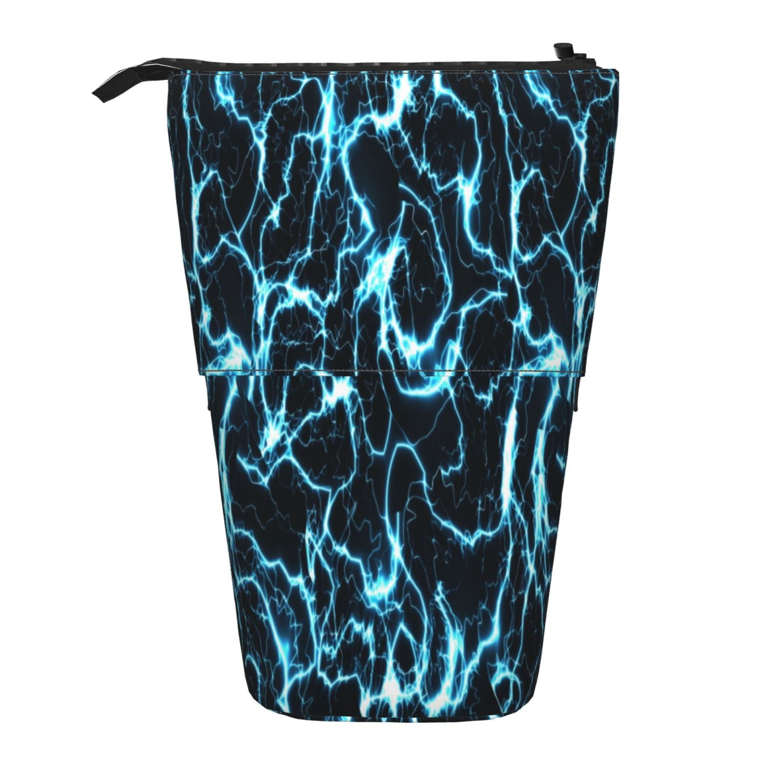 Xecao Lightning Print Telescopic Pencil Bag Pen Holder Pop Up ...