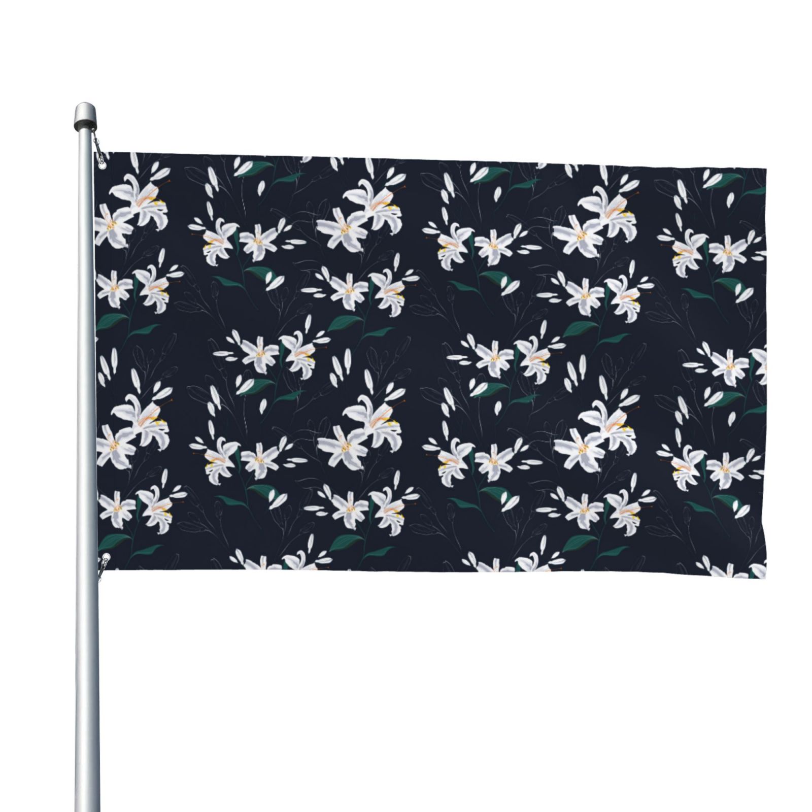 Xecao Lilies Flowers for Longest Lasting Flag, Made From Polyester, UV ...