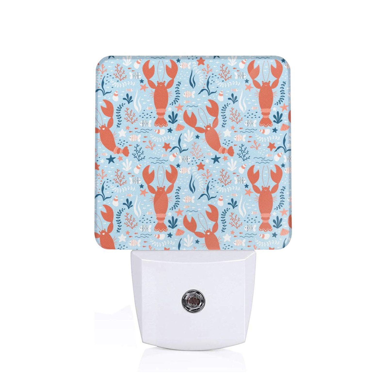 Xecao Lobsters for Night Light - a Wall-mounted LED Fixture with A Dusk ...