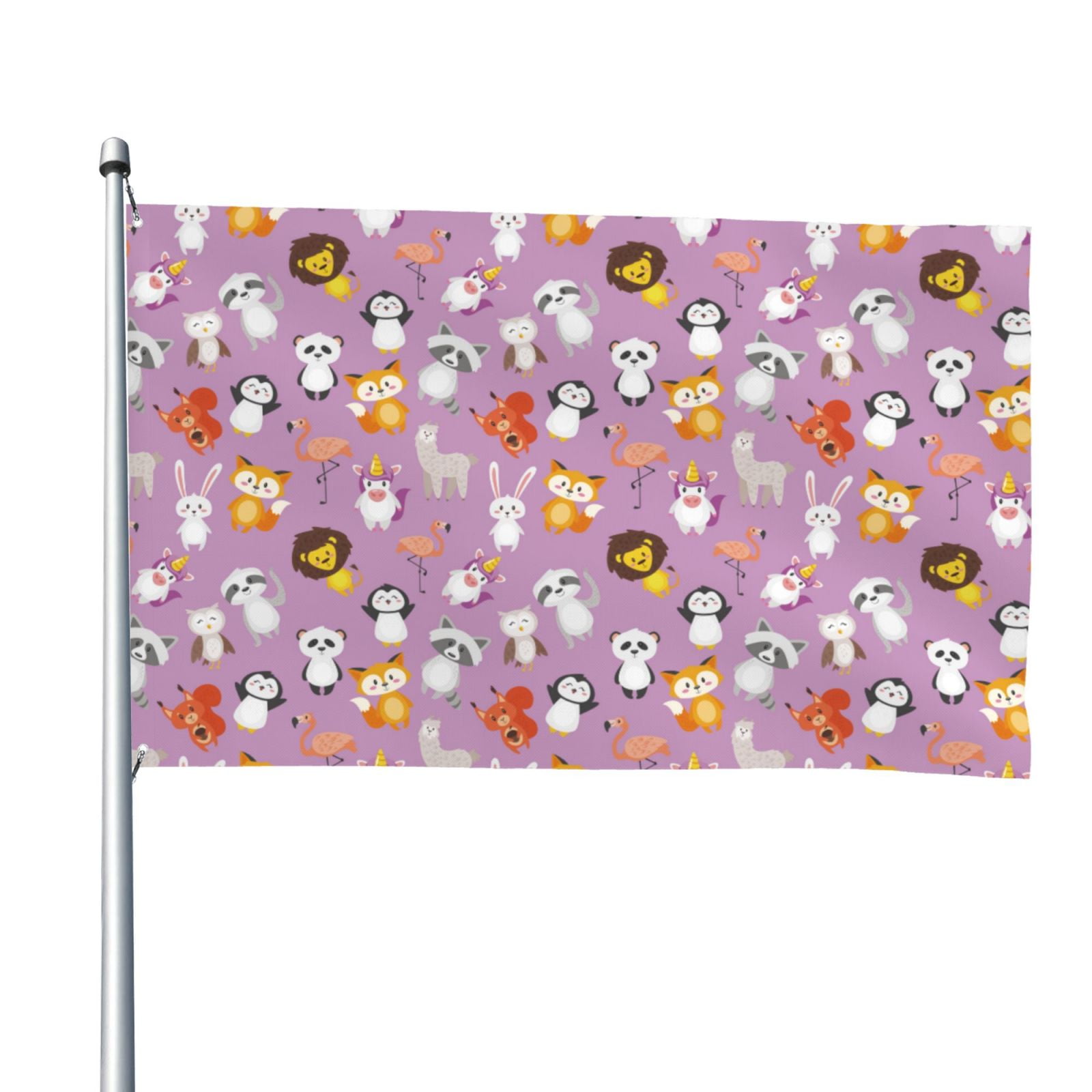 Xecao Lovely Animals for Longest Lasting Flag, Made From Polyester, UV ...