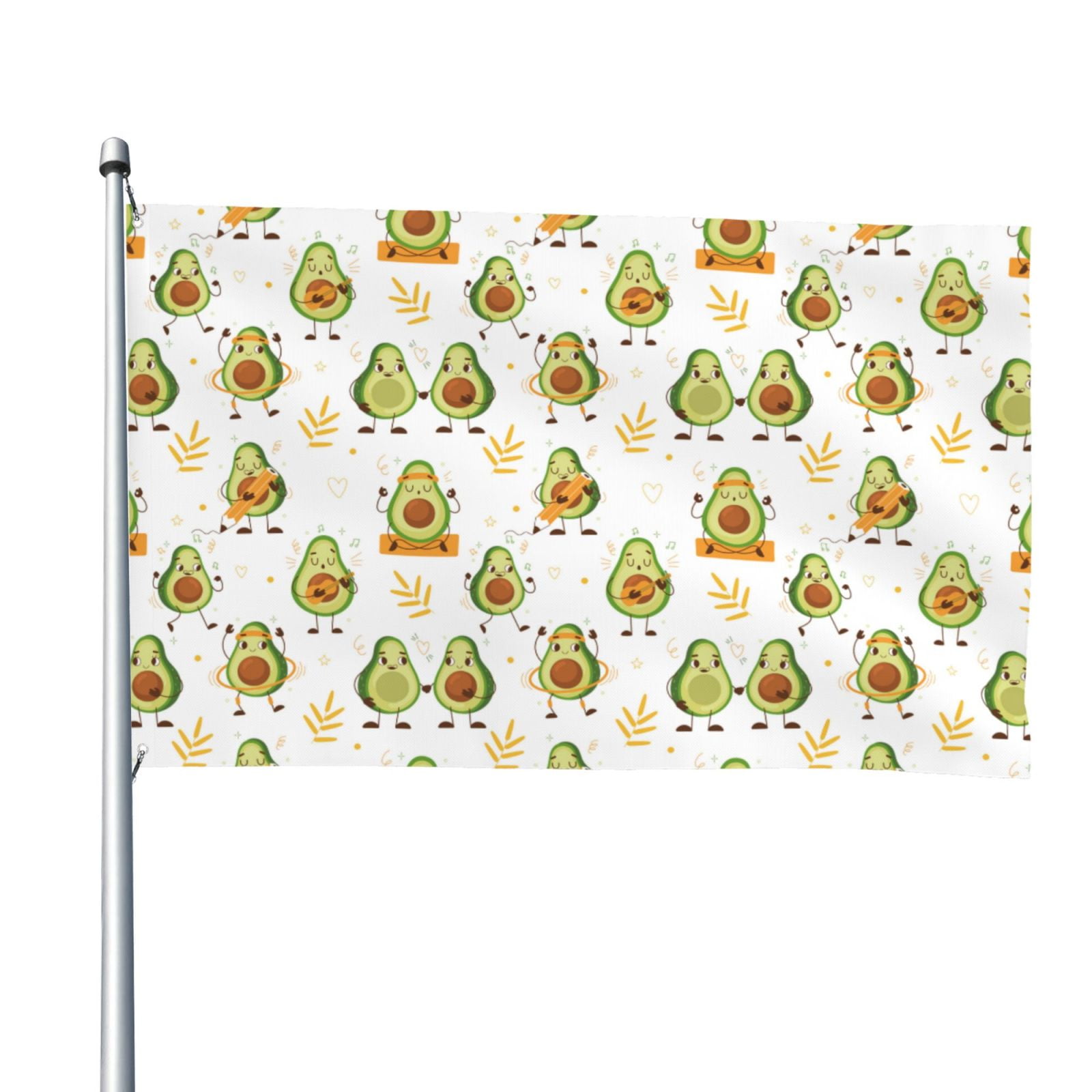 Xecao Lovely Avocado for Longest Lasting Flag, Made From Polyester, UV ...