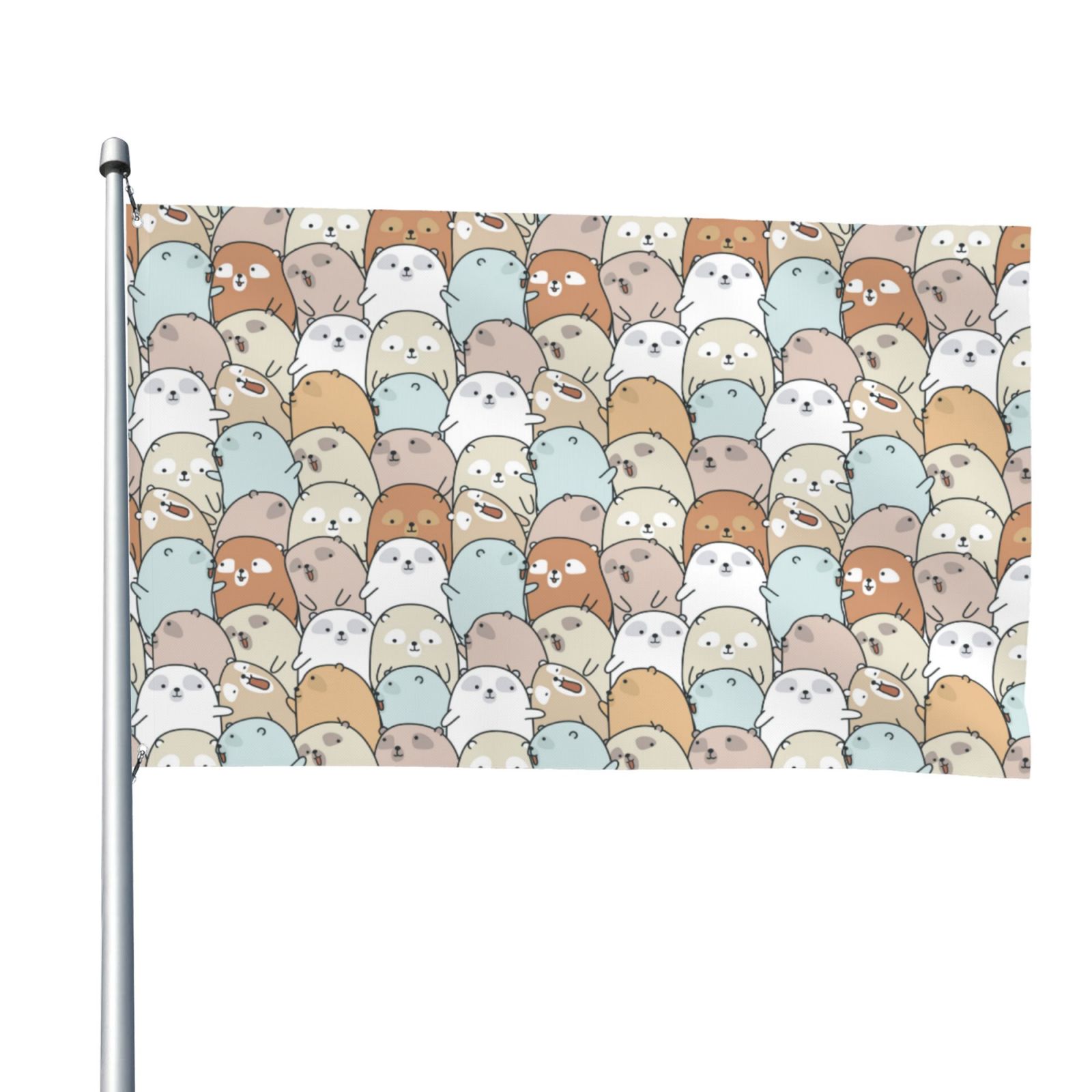 Xecao Lovely Bear for Longest Lasting Flag, Made From Polyester, UV ...