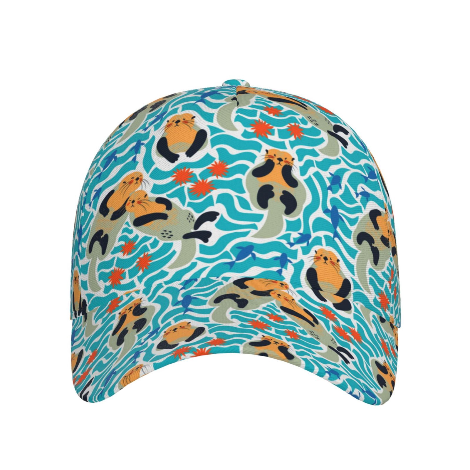 Xecao Lovely Sea Otters for Baseball Cap: Unisex, crafted from classic ...