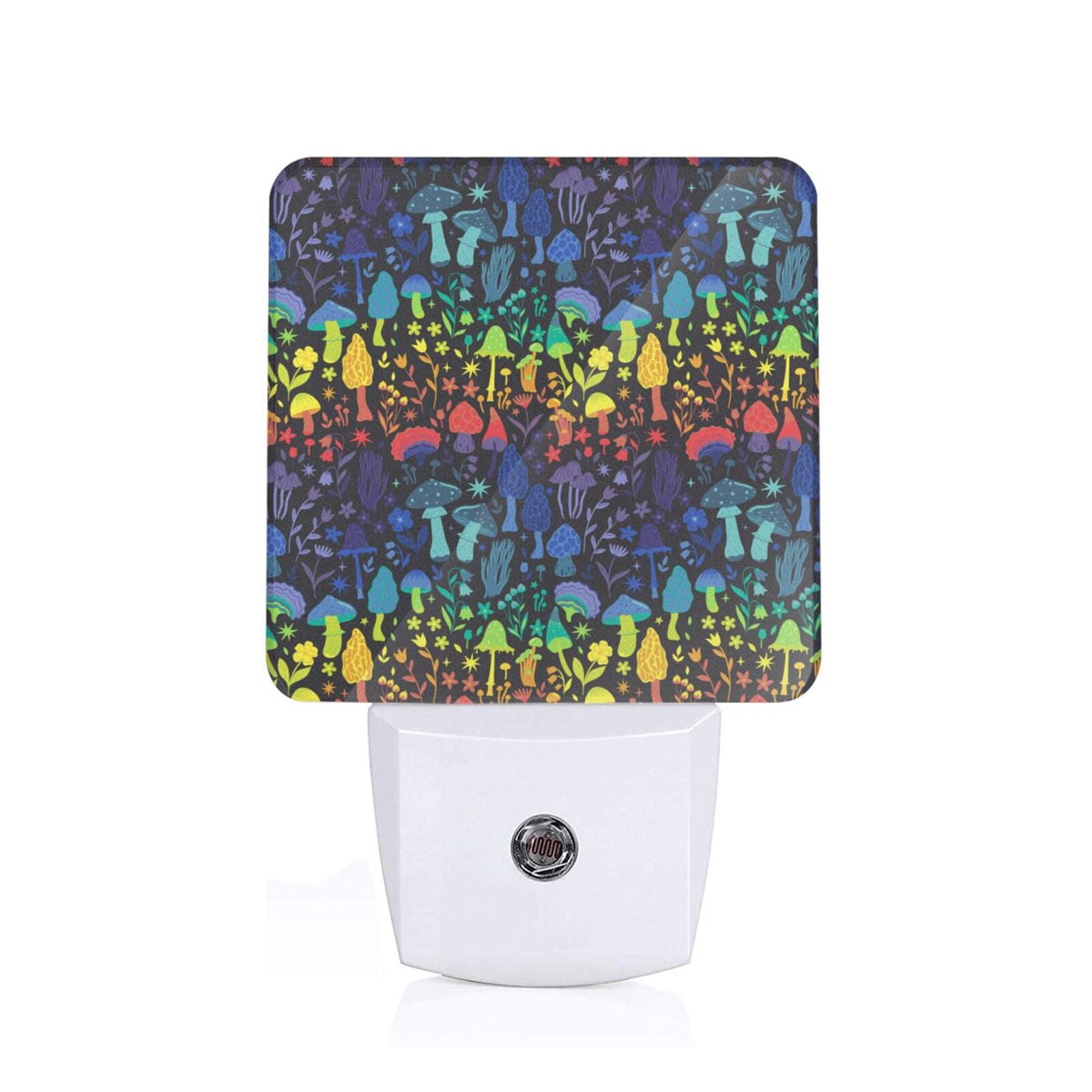 Xecao Magical Mushrooms and Flowers for Night Light - a Wall-mounted ...