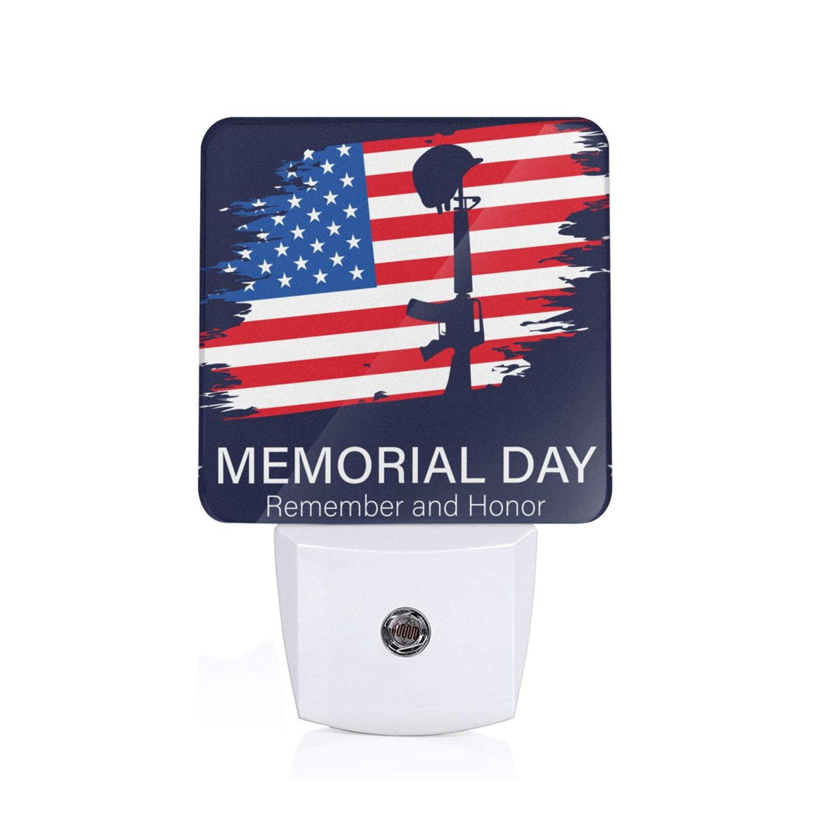 Xecao Memorial Day for Night Light - a Wall-mounted LED Fixture with A ...