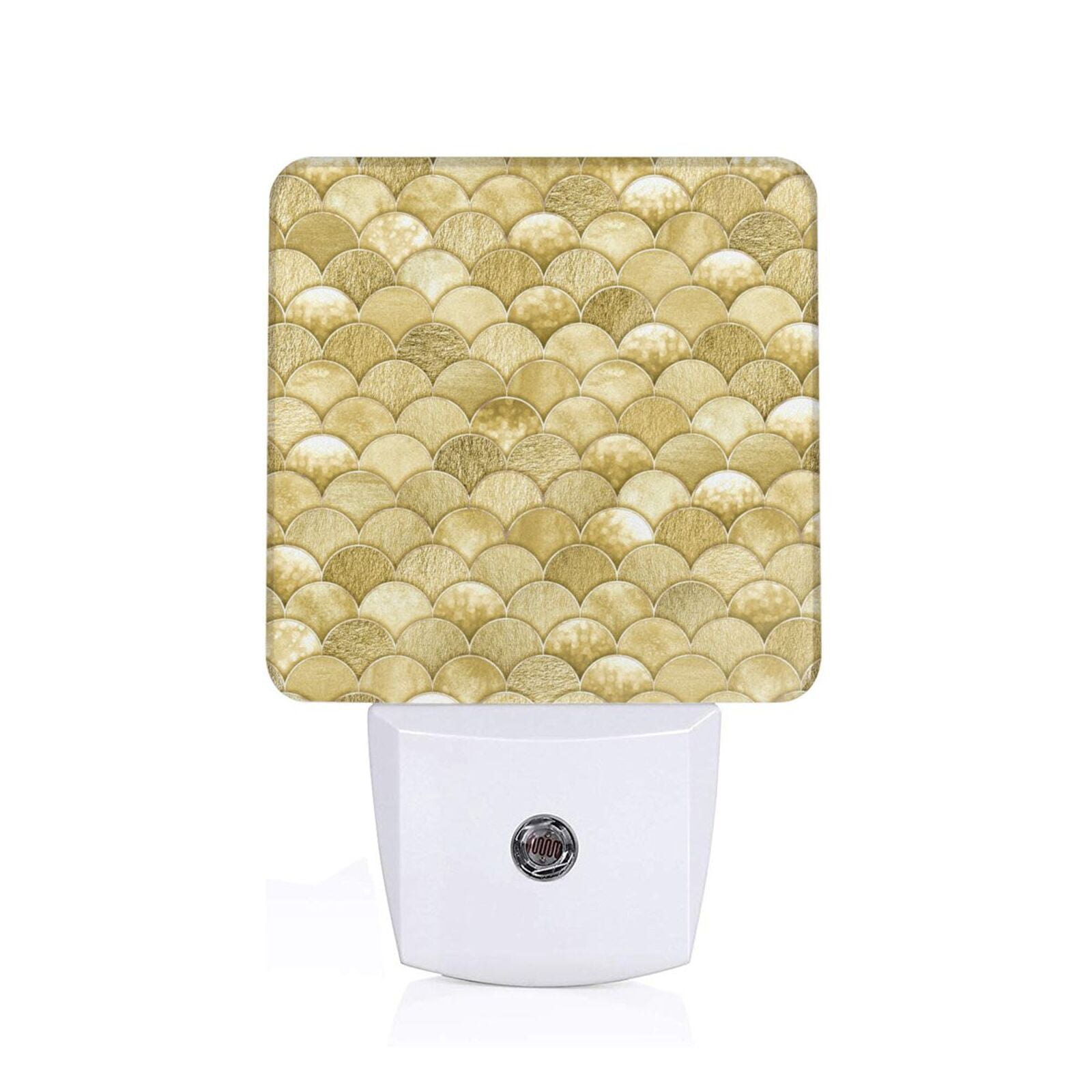 Xecao Mermaid Fish Scale for Night Light - a Wall-mounted LED Fixture ...