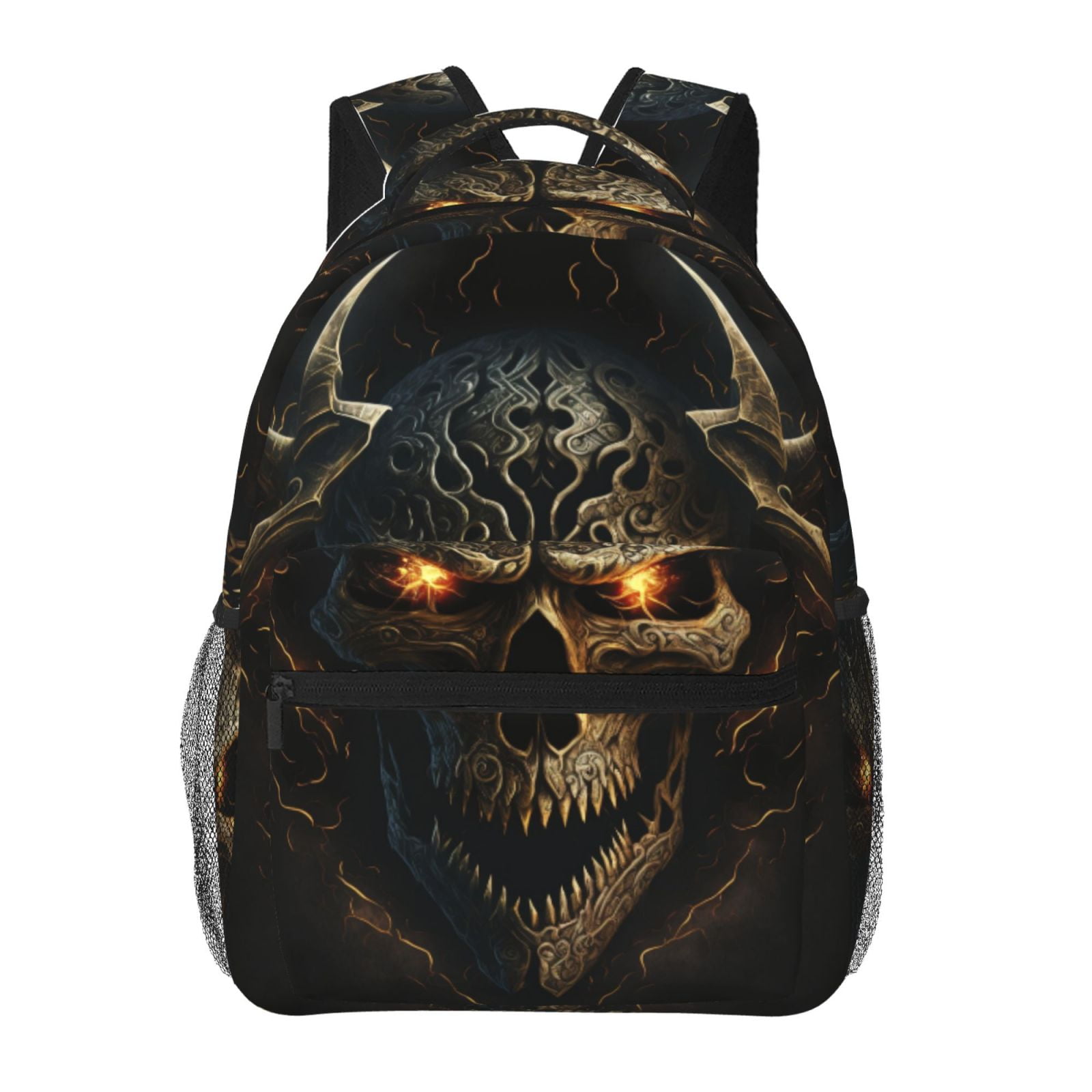 Xecao Metal Evil Skull Backpack, a stylish and functional choice for ...