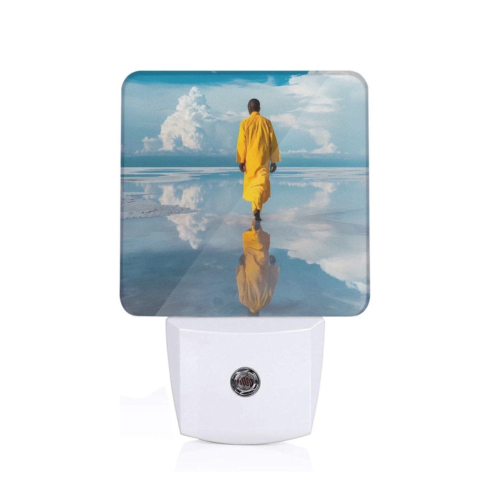 Xecao Monk Walking On Water for Night Light - a Wall-mounted LED ...