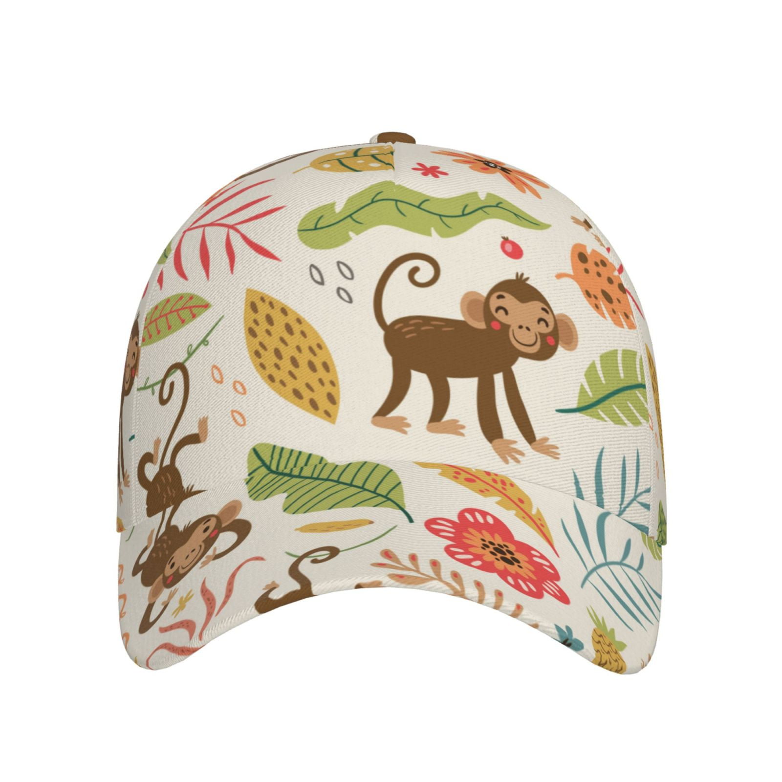 Xecao Monkeys in the Jungle for Baseball Cap: Unisex, crafted from ...