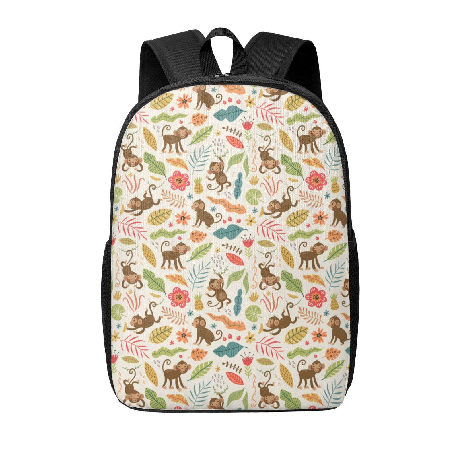 Xecao Monkeys in the Jungle print Travel Backpack, Large Computer ...