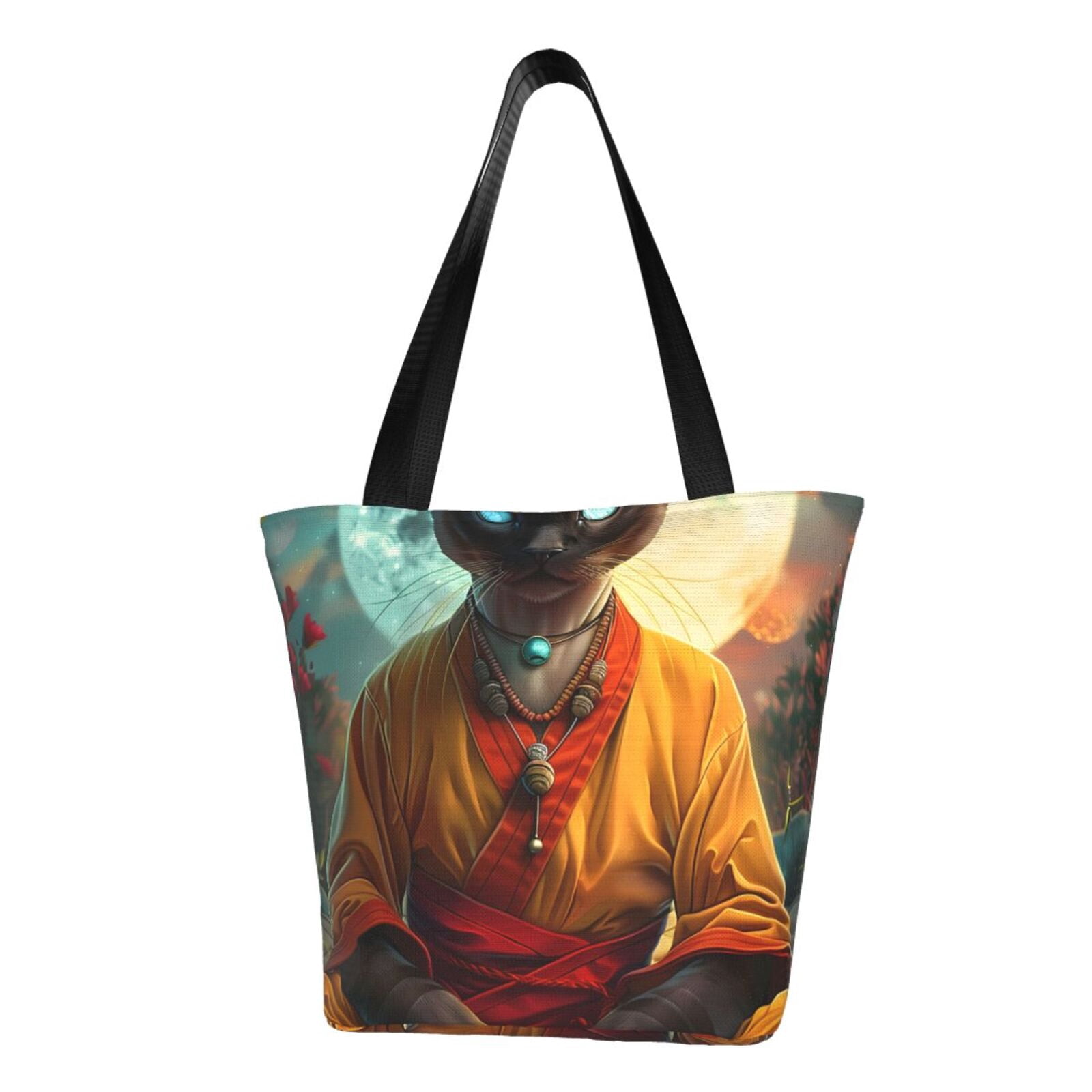 Xecao Moonlit Hairless Cat Monk for Tote Bag for Women -Tote Shoulder ...