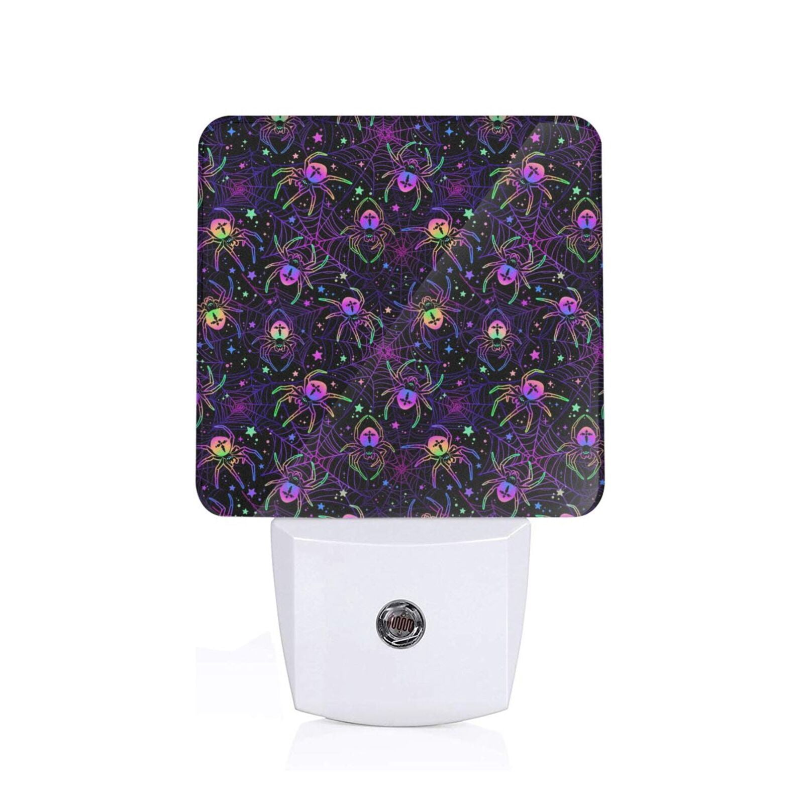 Xecao Multi-colored Spiders for Night Light - a Wall-mounted LED ...