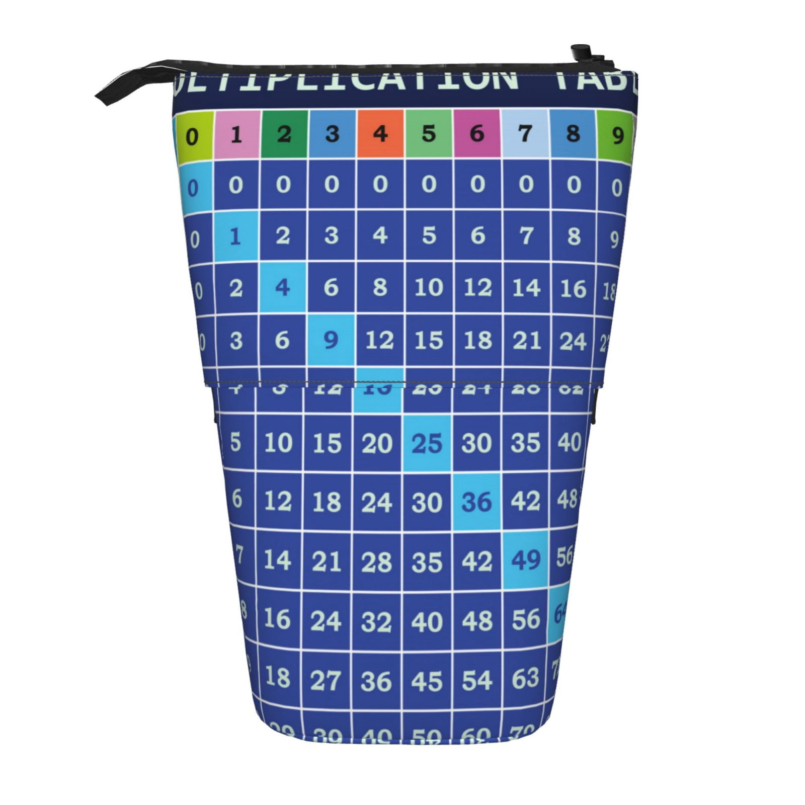 Xecao Multiplication Table Print Telescopic Pencil Bag Pen Holder Pop ...
