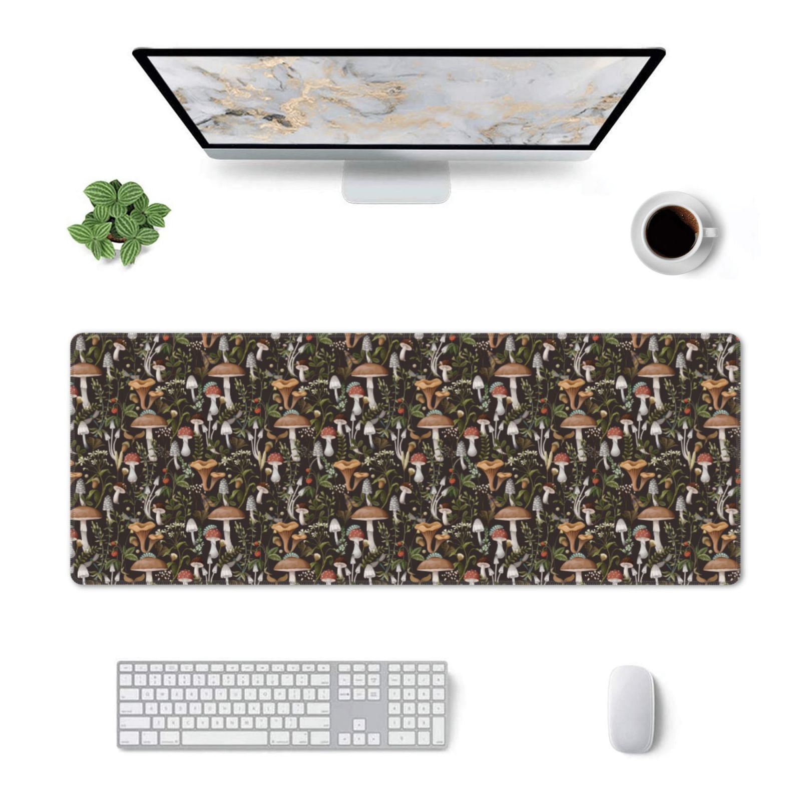 Xecao Mushroom Garnish for Mouse Pad - Waterproof Extended Contour ...