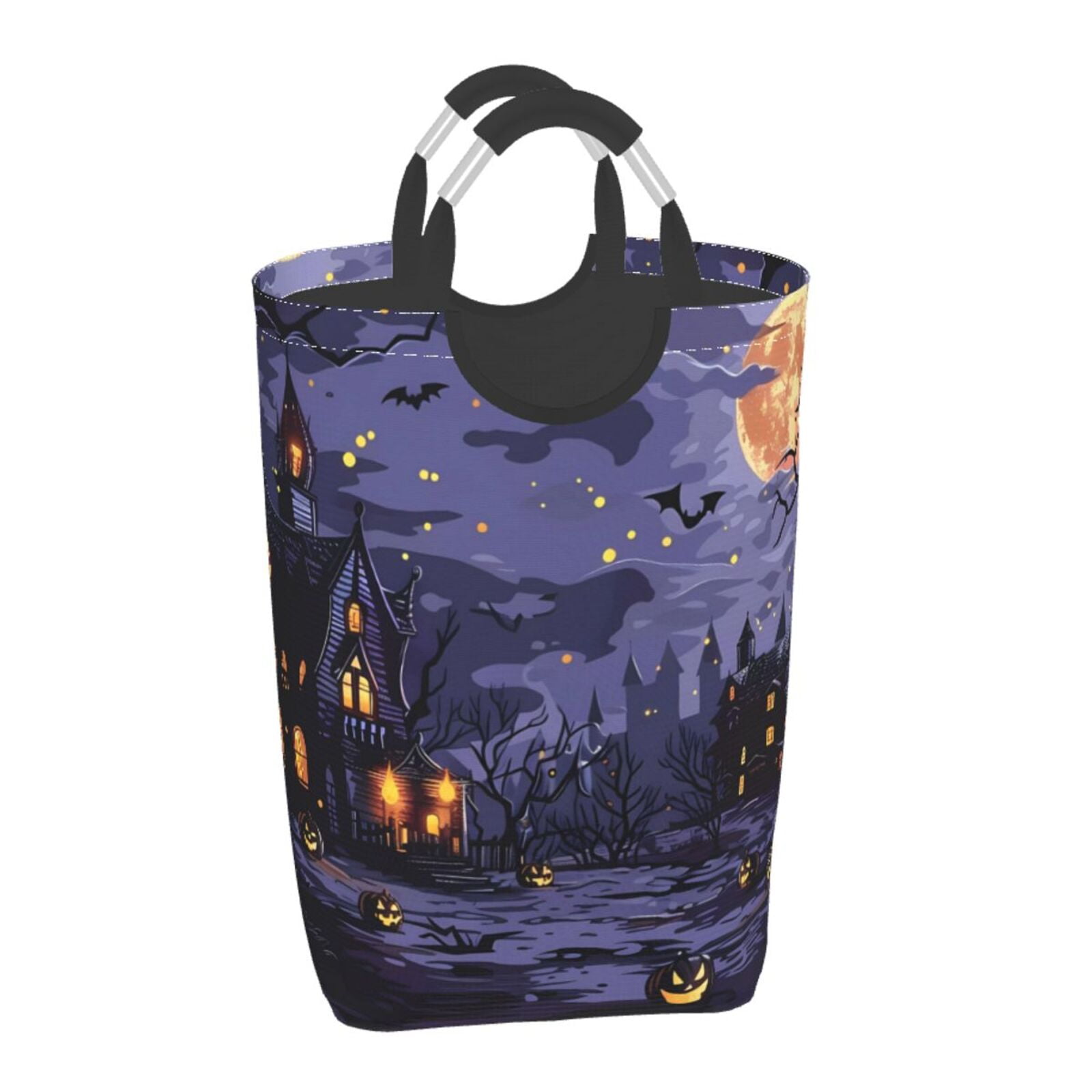 Xecao Mystery House Halloween Night for Laundry Basket,Collapsible ...