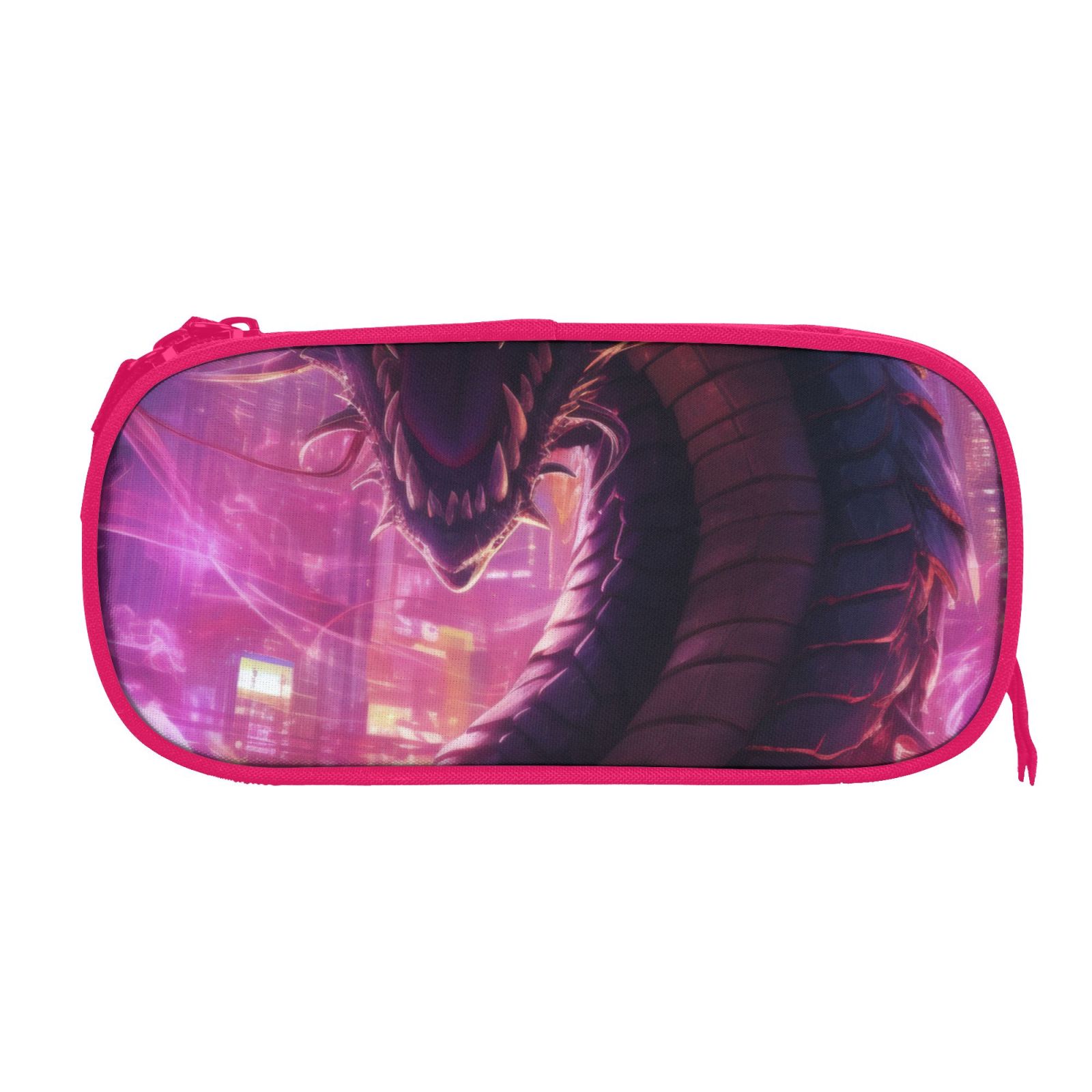 Xecao Neon Futuristic Dragon print Fanny Pack Belt Bag for Women and ...