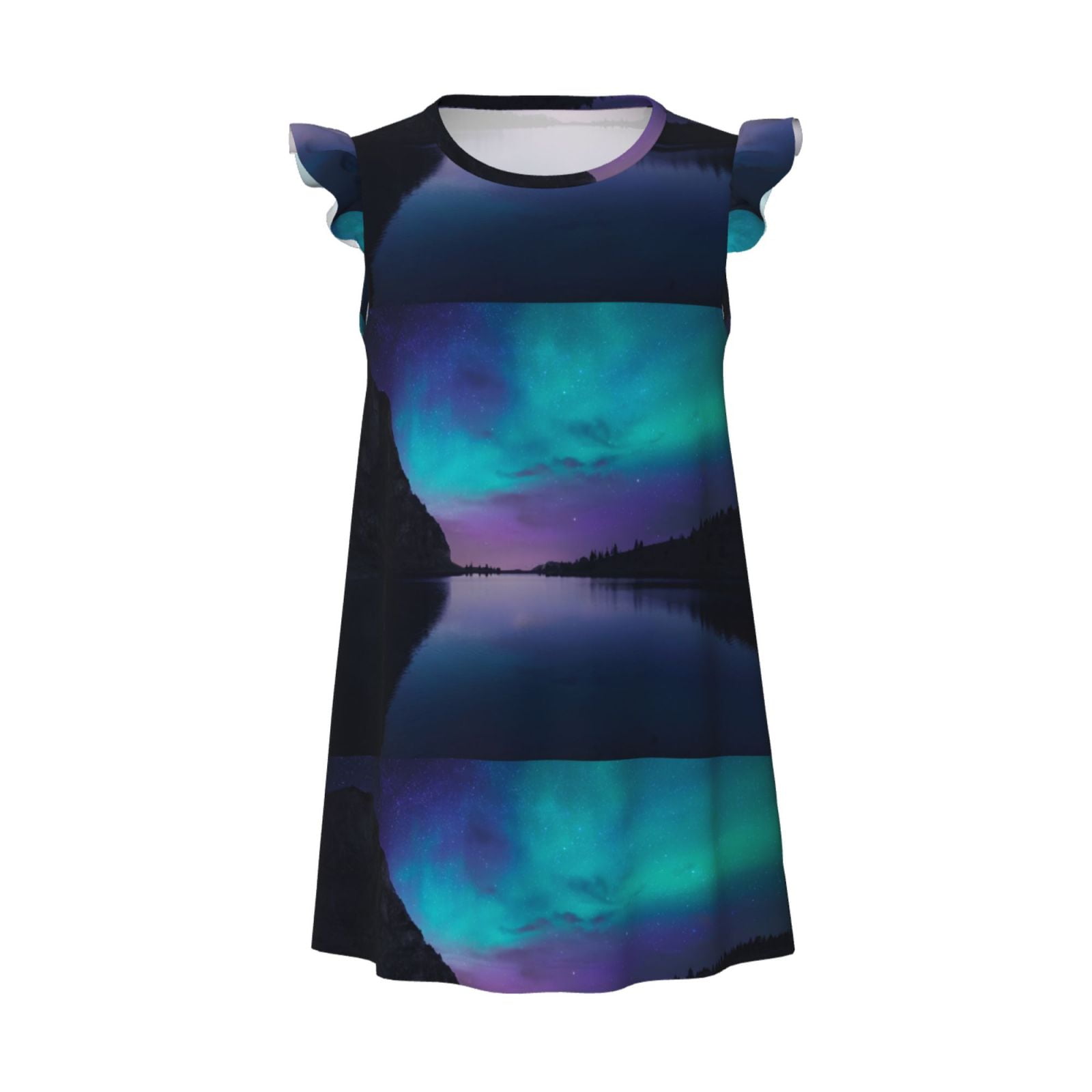 Xecao Night At Lake Aurora Nightgowns for Girls: Elegant Princess ...