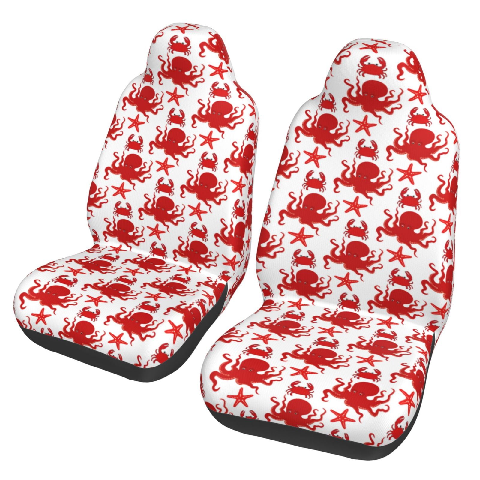 Xecao Octopus Print Car Seat Cover in That Fits Most Cars, Vans, SUVs ...
