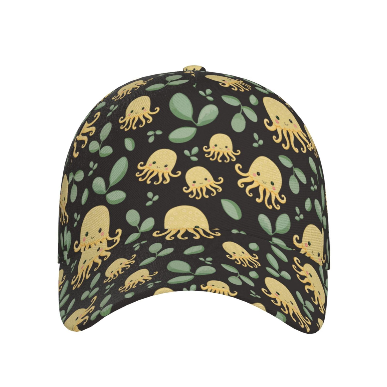 Xecao Octopuses And Leaves for Baseball Cap: Unisex, crafted from ...