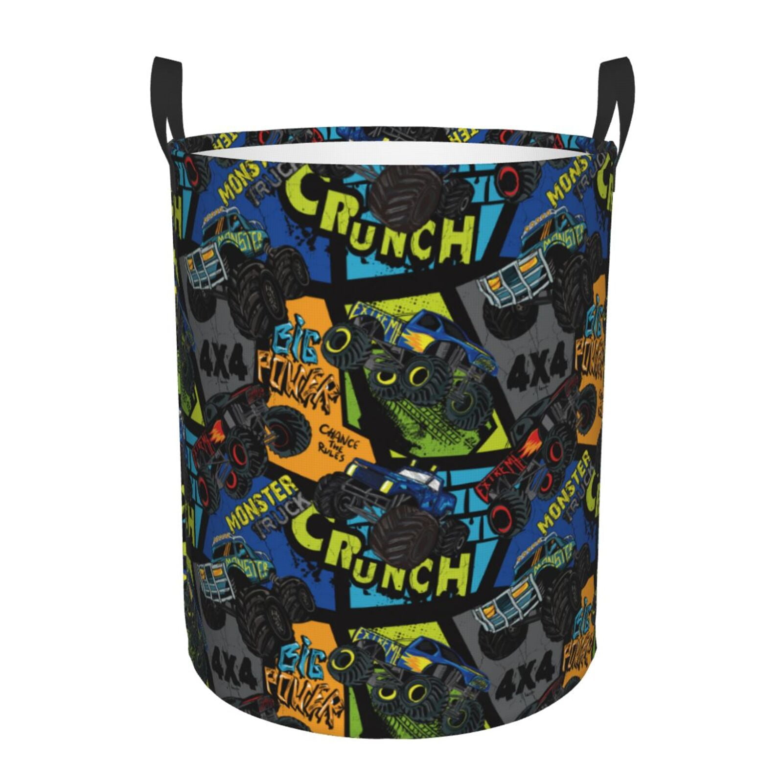 Xecao Off-Road Vehicle Print Laundry Hamper Basket,designed for Blanket ...