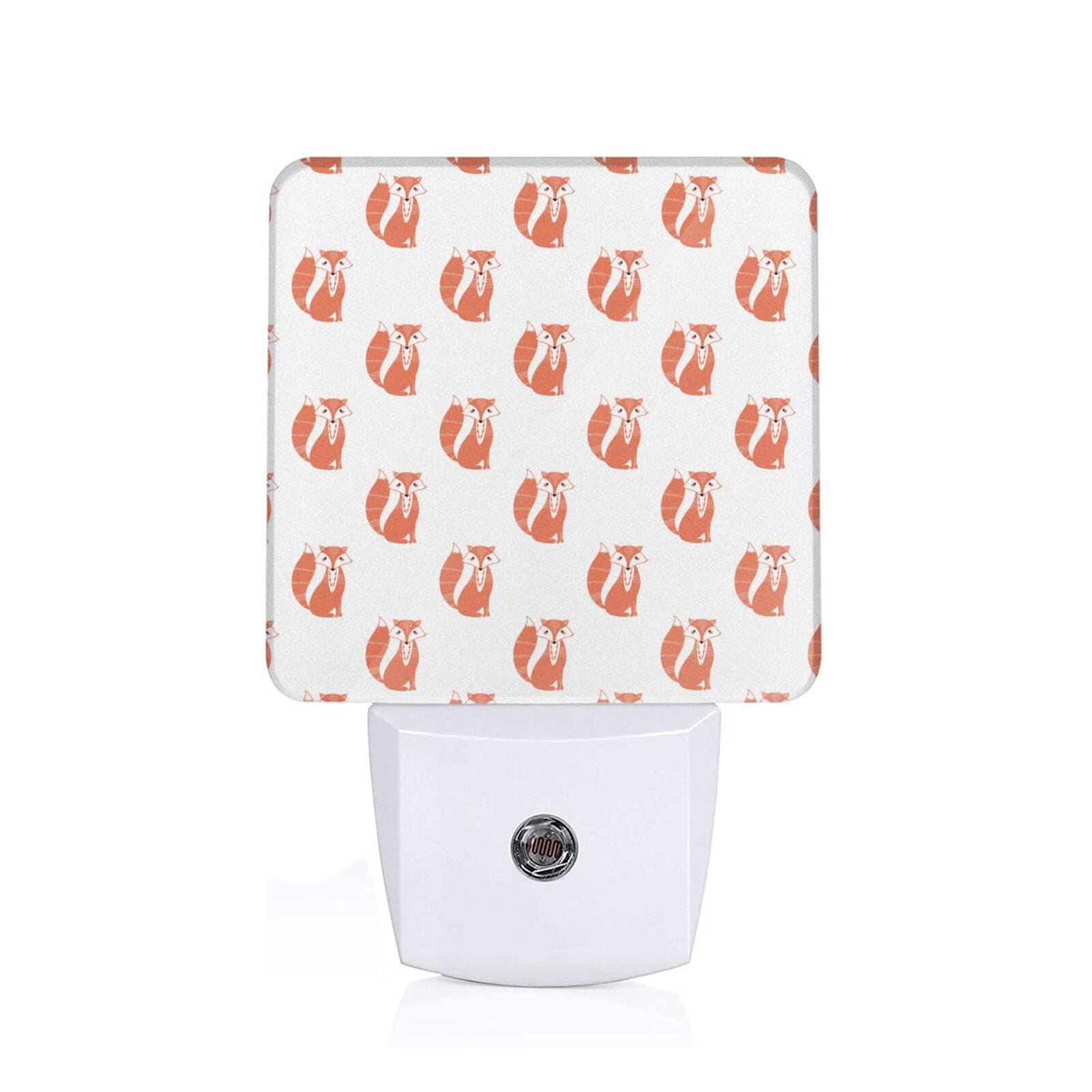 Xecao Orange Fox for Night Light - a Wall-mounted LED Fixture with A ...