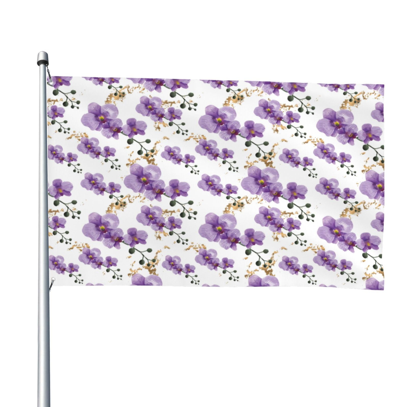 Xecao Orchids Flowers for Longest Lasting Flag, Made From Polyester, UV ...
