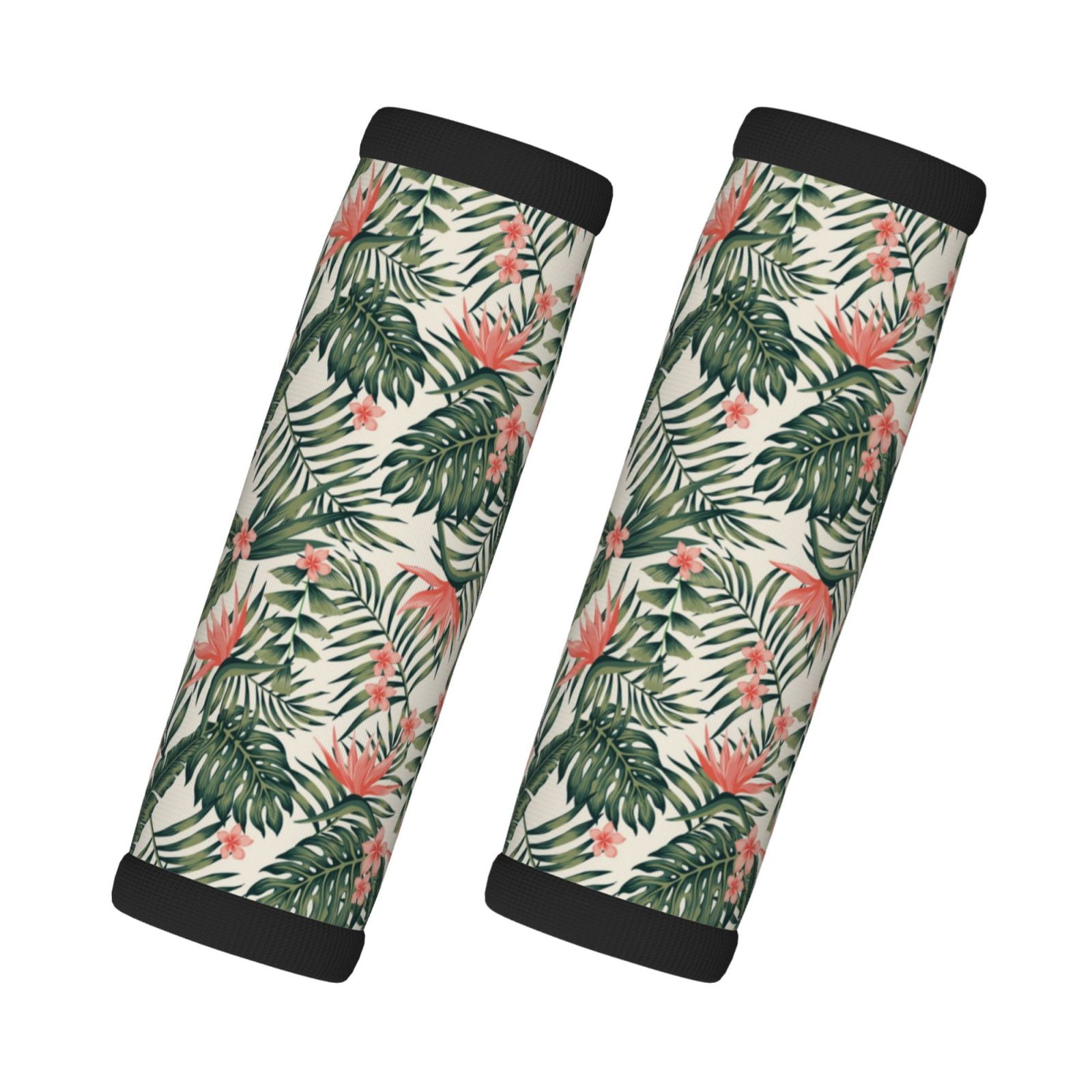 Xecao Palm Trees and Tropical Print 2 Pack Luggage Handles Wrap Grips ...