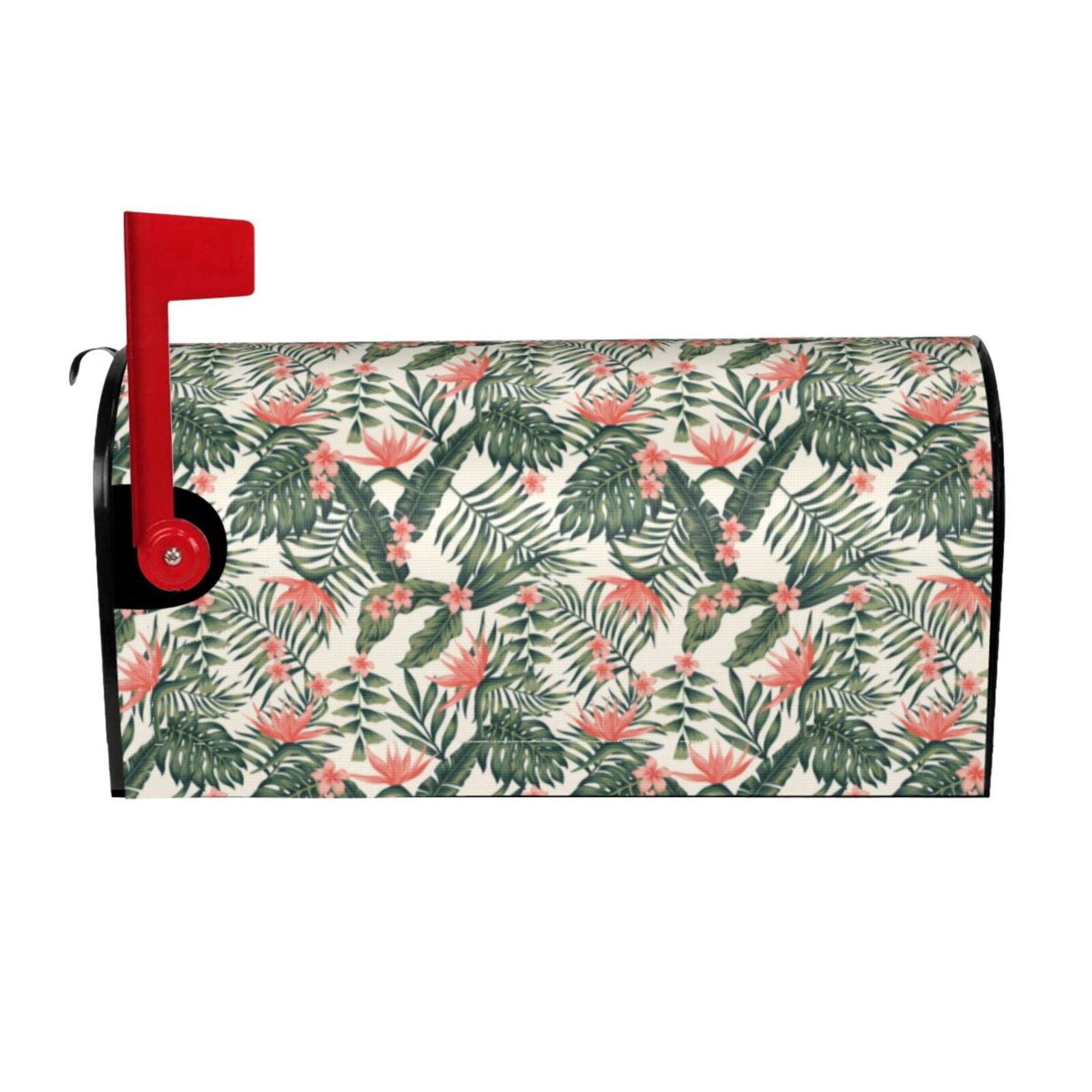 Xecao Palm Trees and Tropical for Mailbox Cover with Magnetic Strips ...