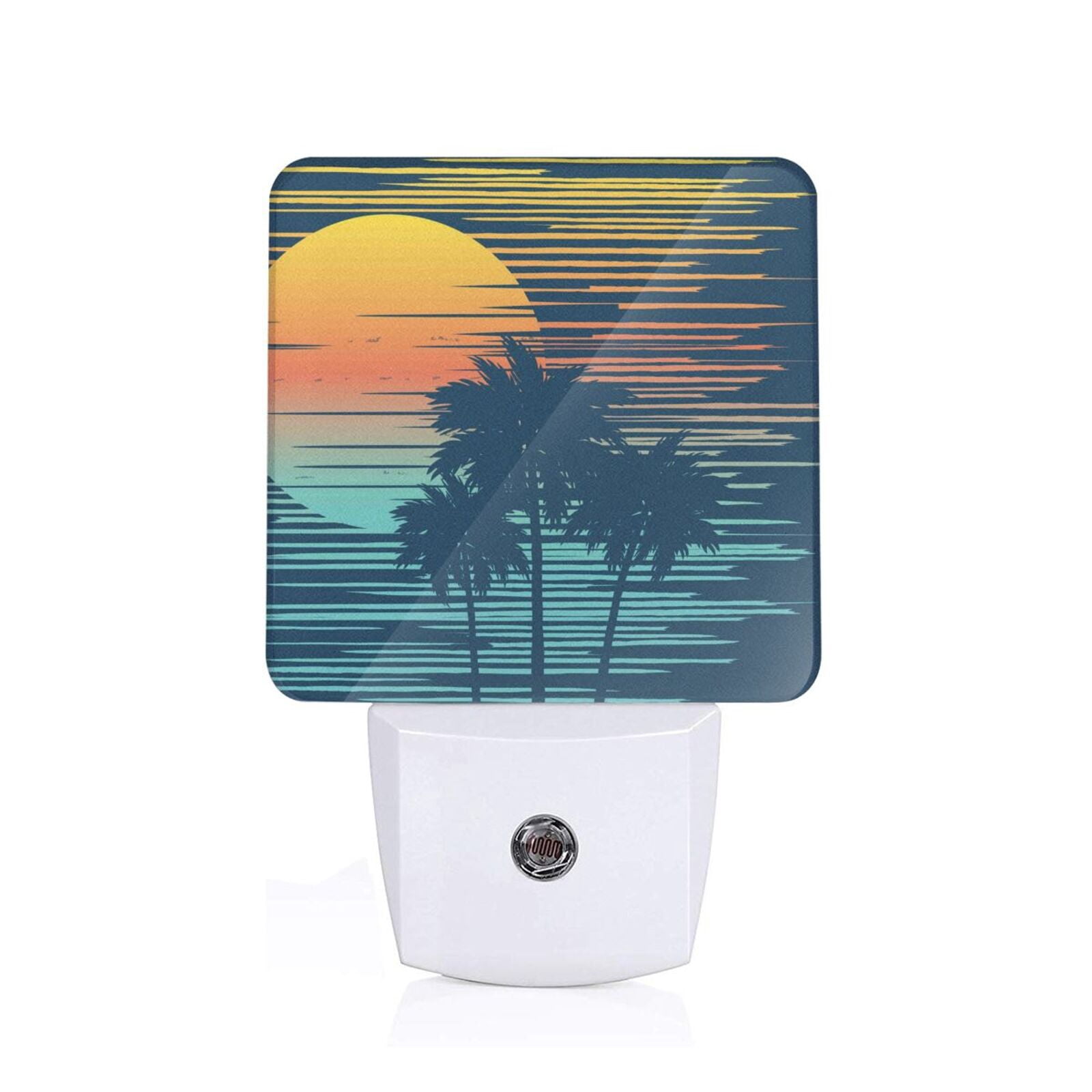 Xecao Palm Trees for Night Light - a Wall-mounted LED Fixture with A ...