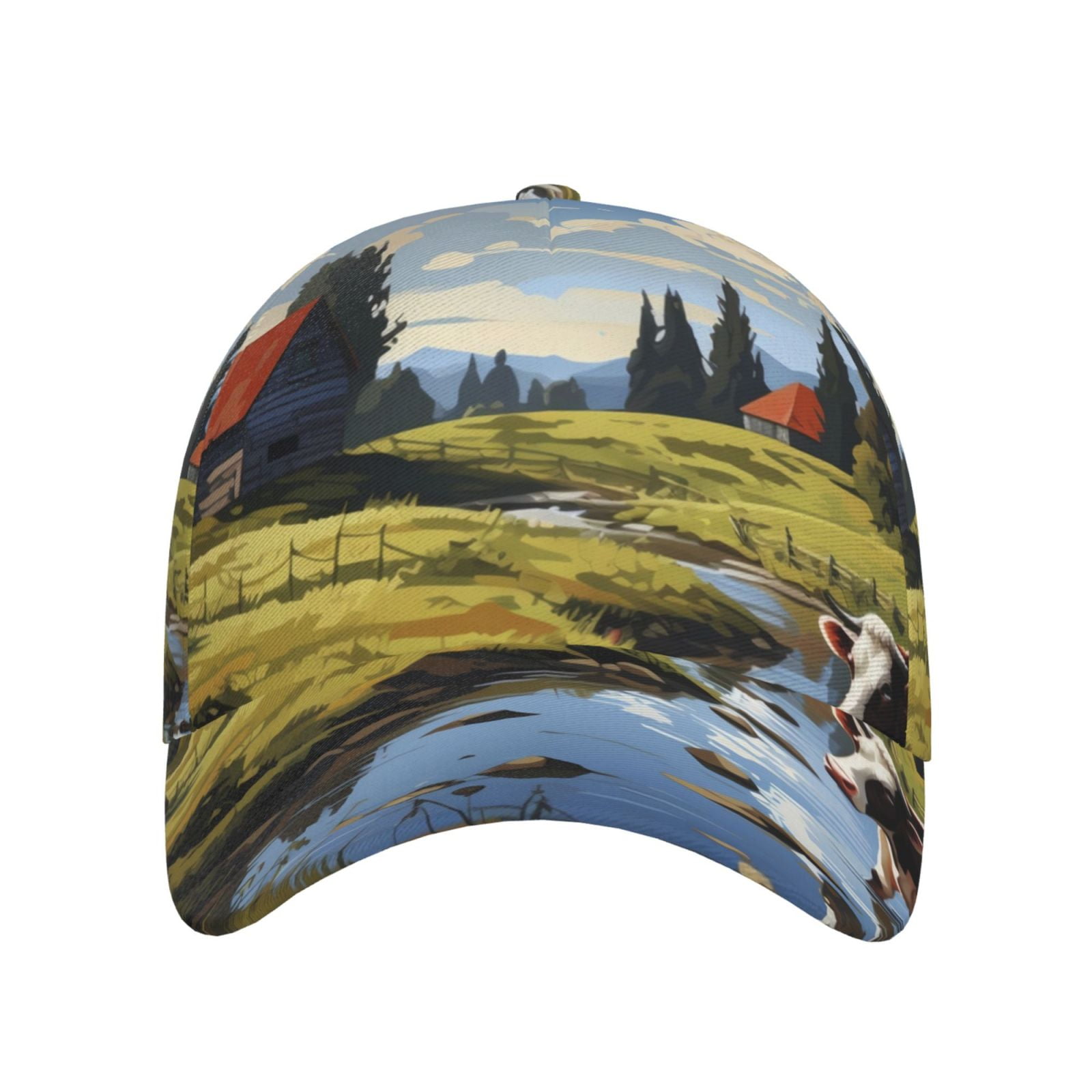 Xecao Pasture Cow A for Baseball Cap: Unisex, crafted from classic ...