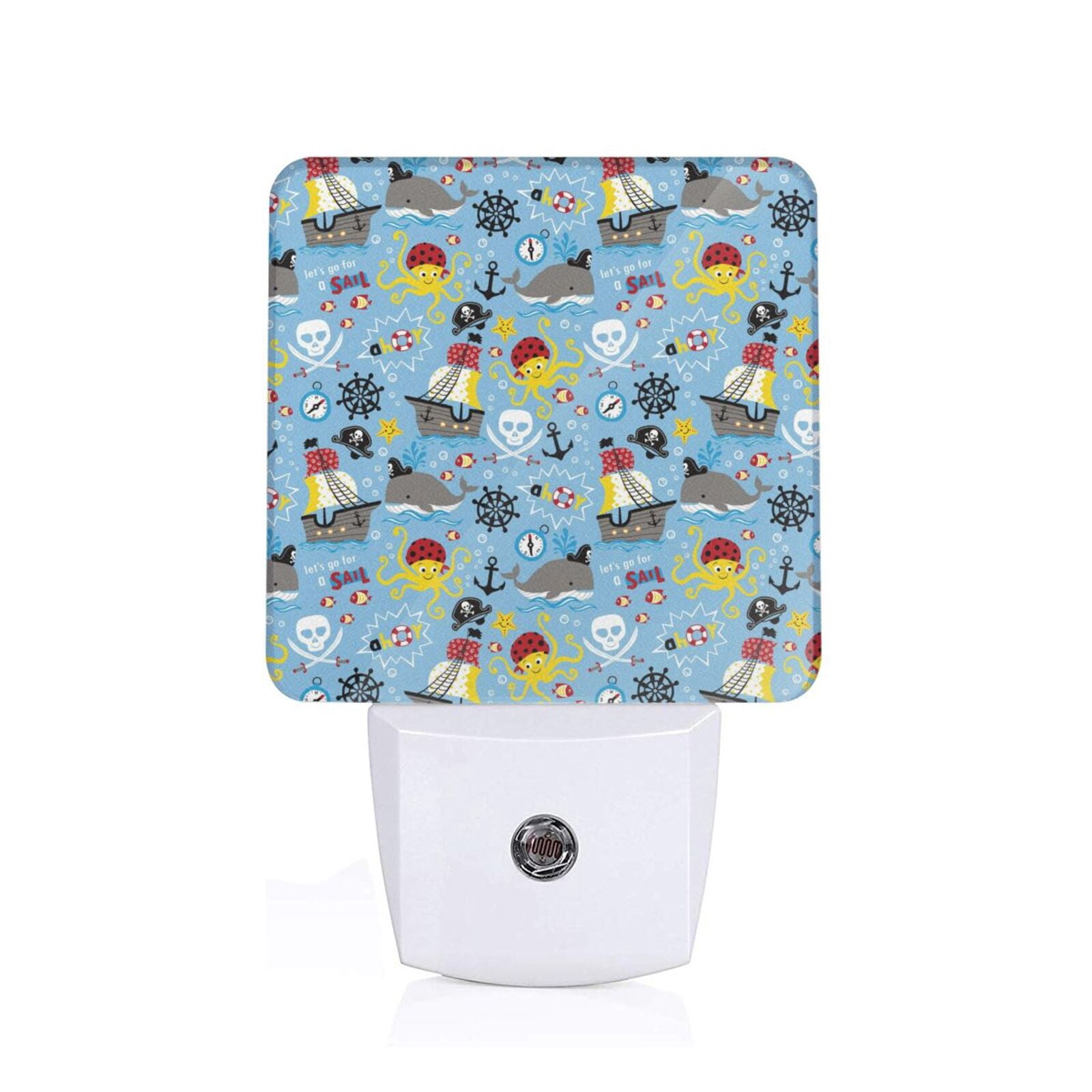 Xecao Pirate Marine Animals for Night Light - a Wall-mounted LED ...