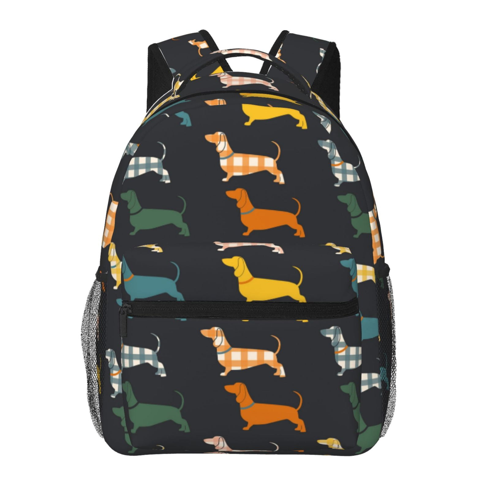 Xecao Plaid Dachshund Backpack, a stylish and functional choice for ...