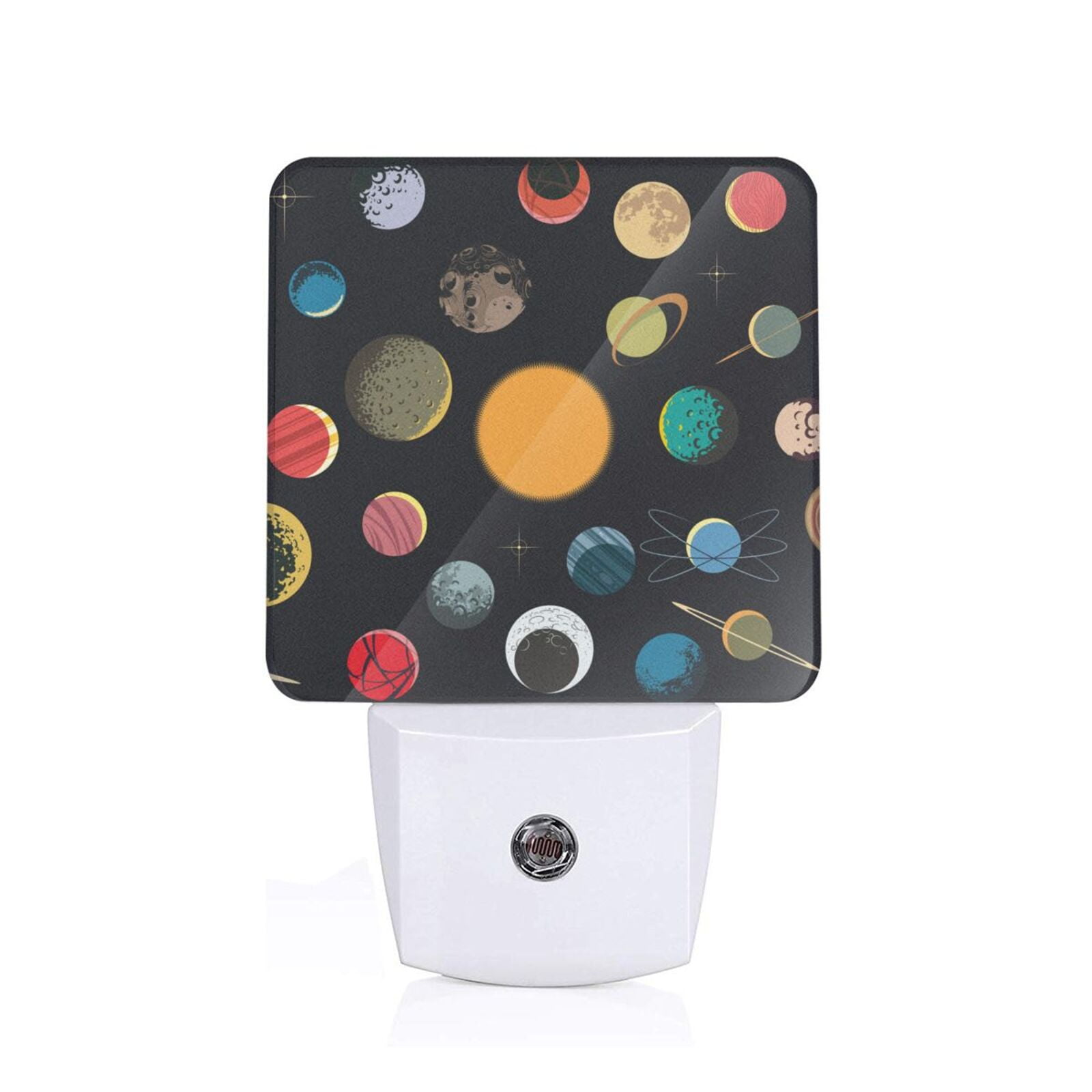 Xecao Planets And Their Moons for Night Light - a Wall-mounted LED ...