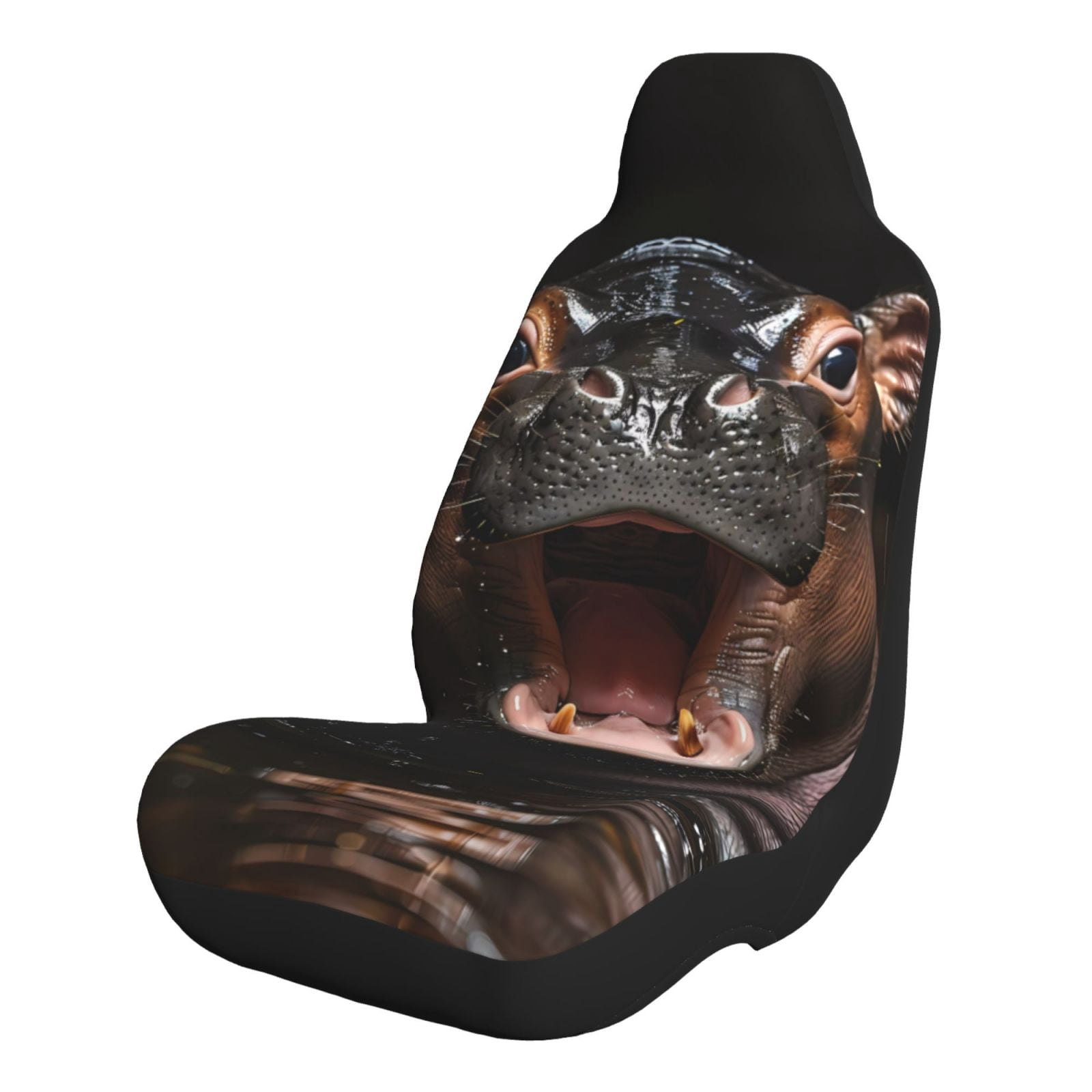 Xecao Playful Baby Hippo Splash for Automotive Seat Covers for Cars ...