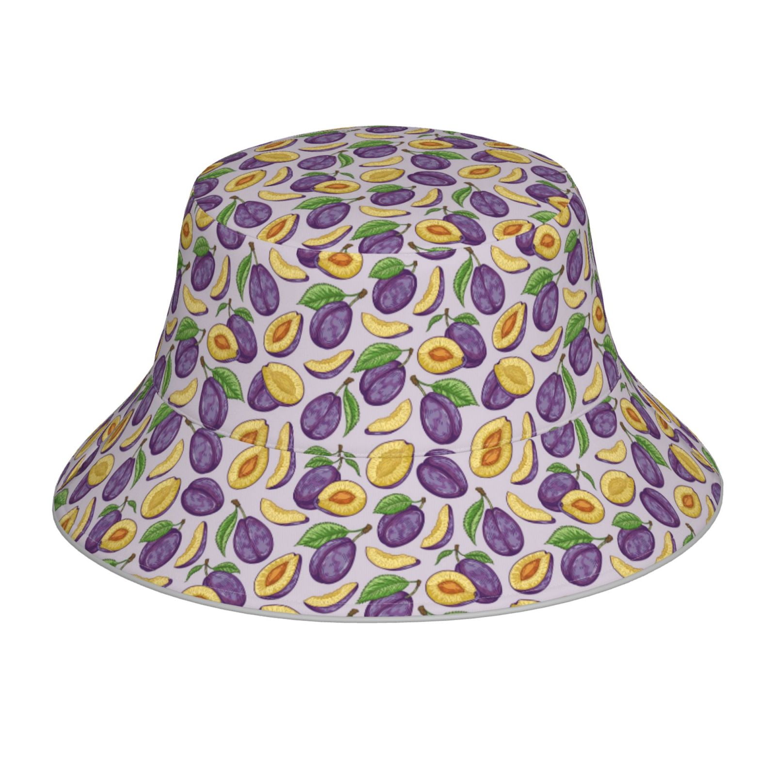 Xecao Plum Print Men and Women Night Reflective Hat Runner Cap Visor ...