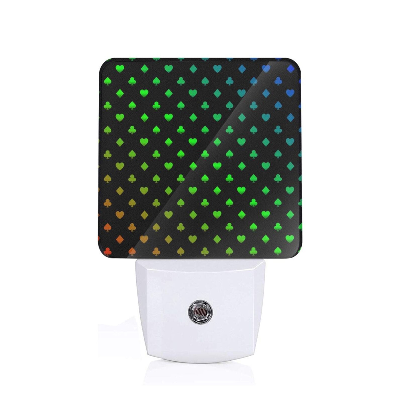 Xecao Poker Shapes for Night Light - a Wall-mounted LED Fixture with A ...