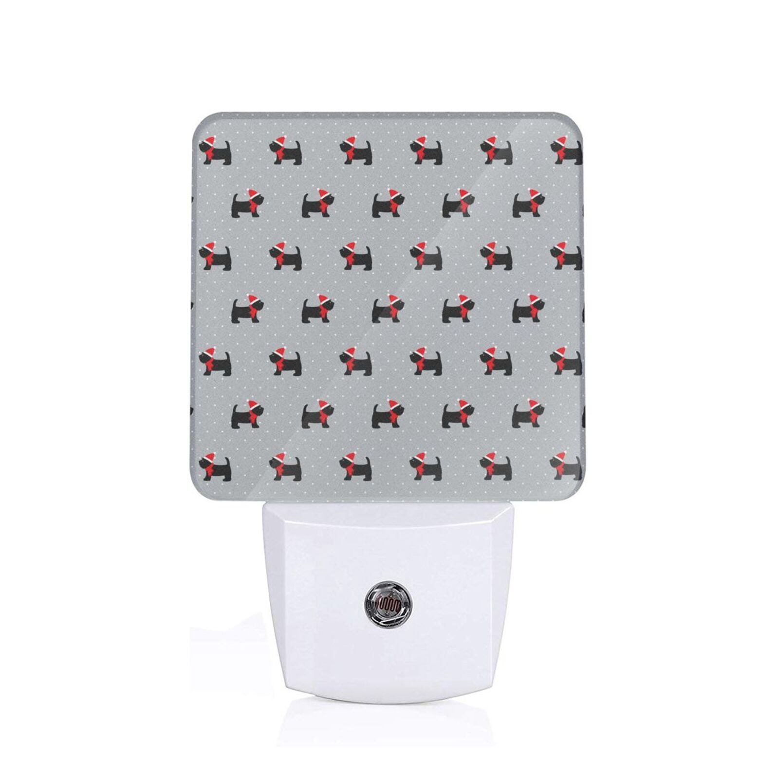 Xecao Polka Dot Christmas Dog for Night Light - a Wall-mounted LED ...