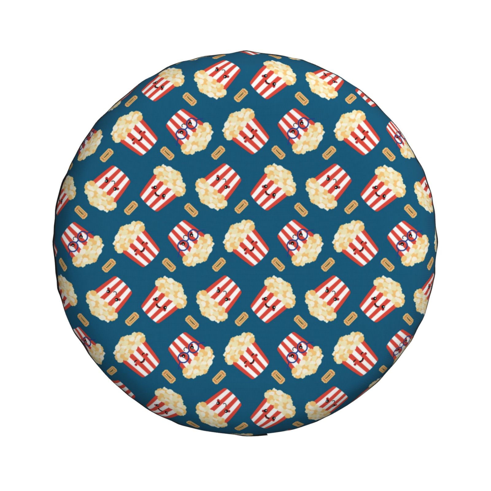 Xecao Popcorn With Glasses for Tire Covers: Waterproof, dust-proof, and ...