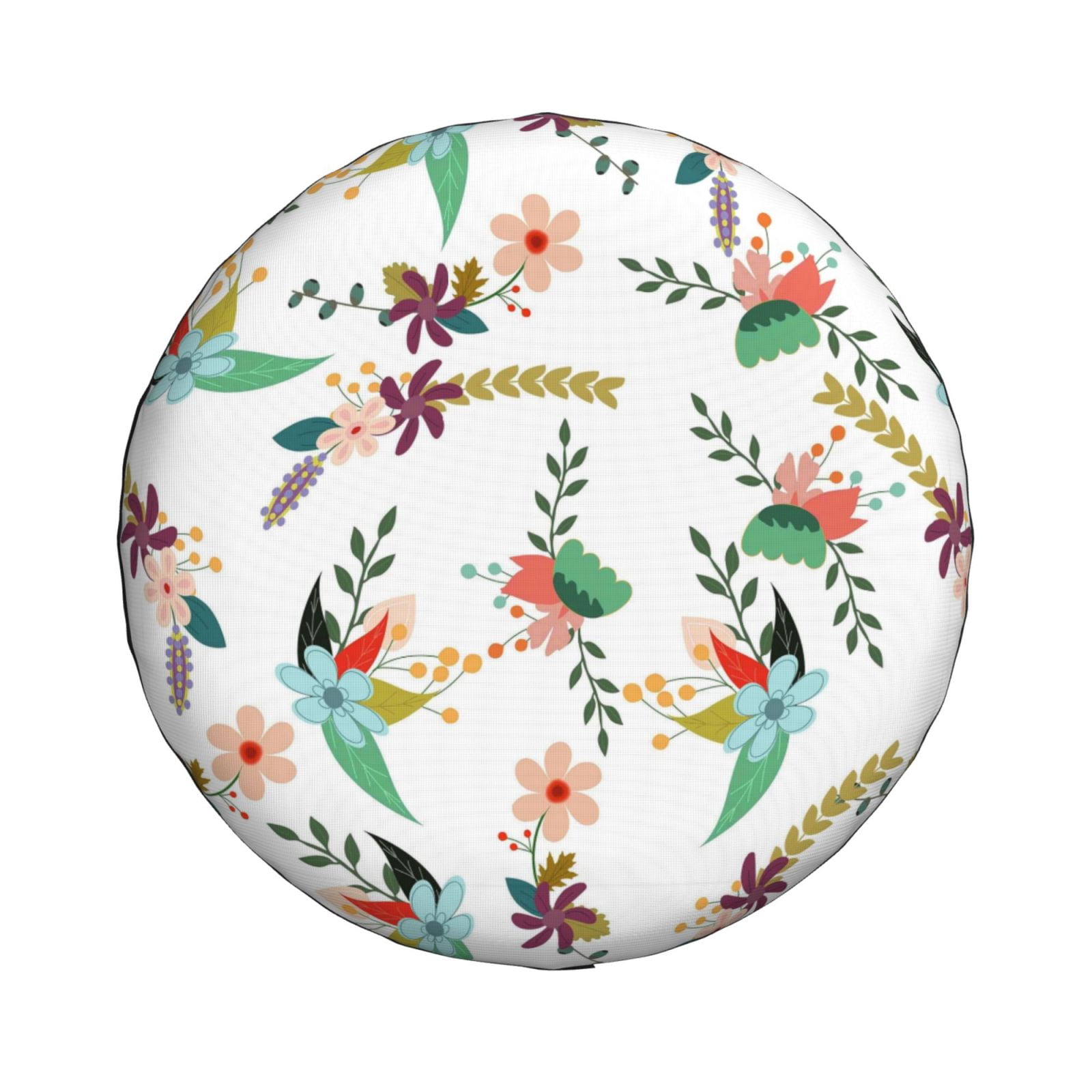 Xecao Pretty Floral With Leaves for Tire Covers: Waterproof, dust-proof ...