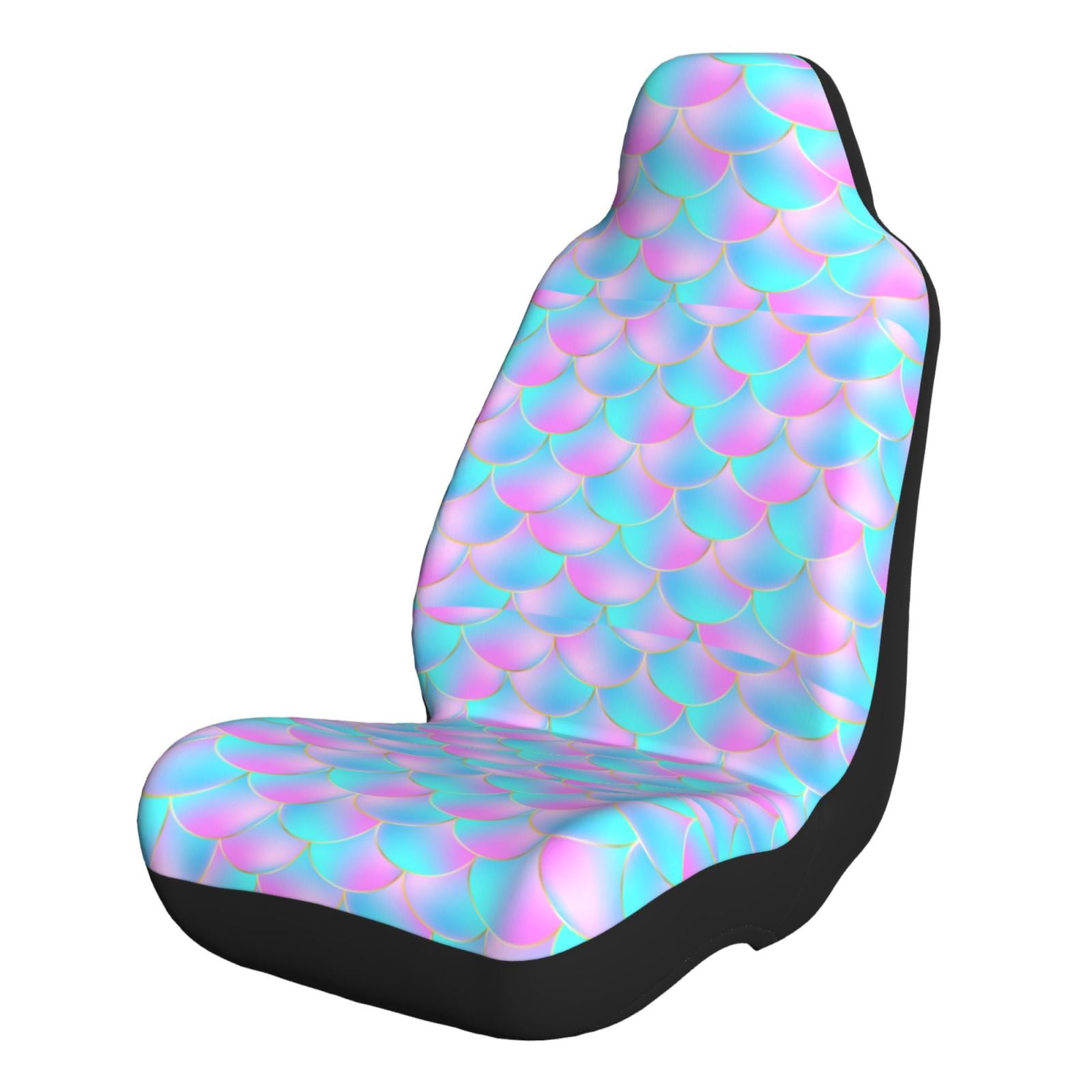 Xecao Purple Dragon Scales for Automotive Seat Covers for Cars Trucks ...